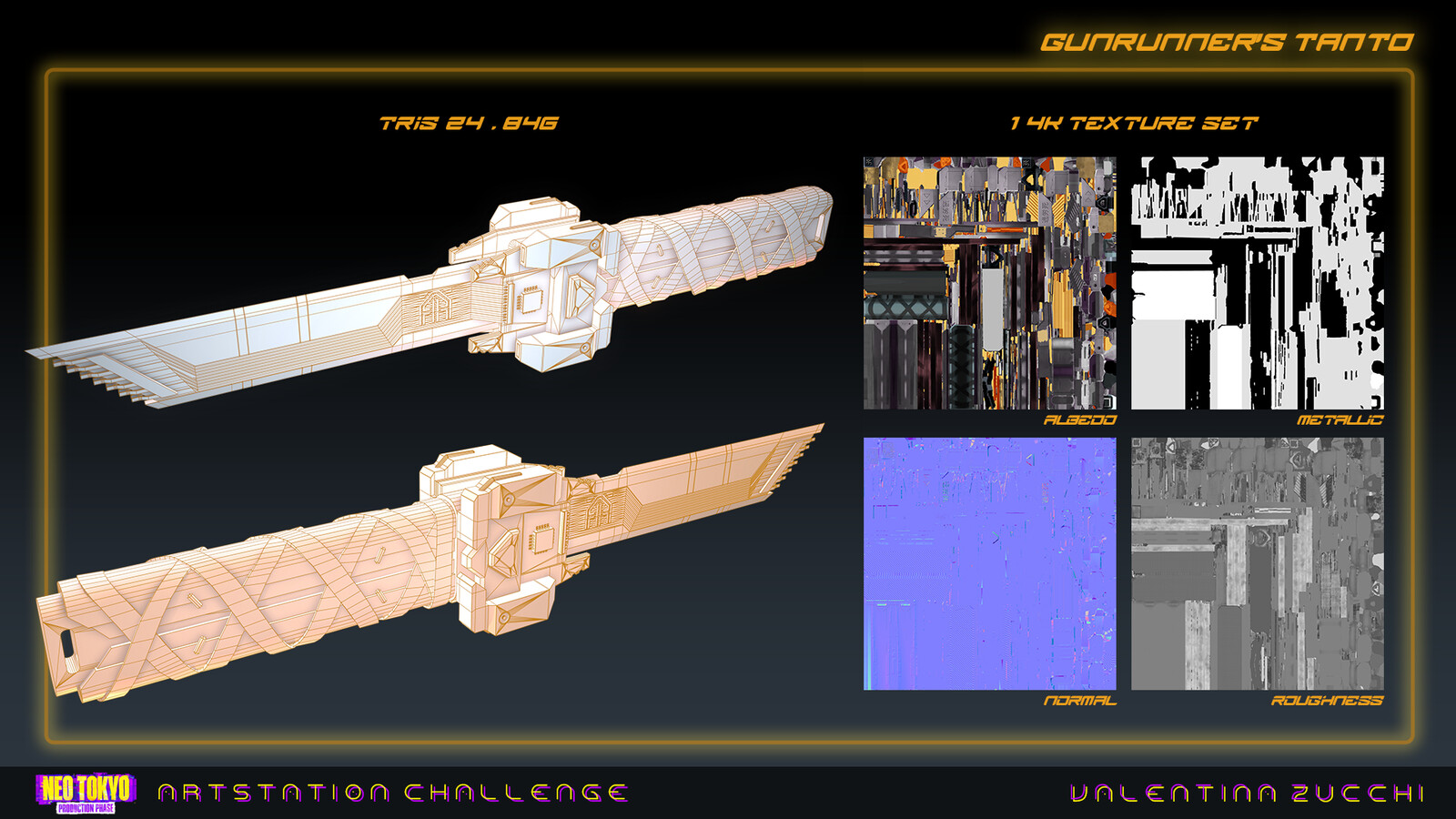 Valentina Zucchi - NEOTOKYO - Gunrunner's Tanto