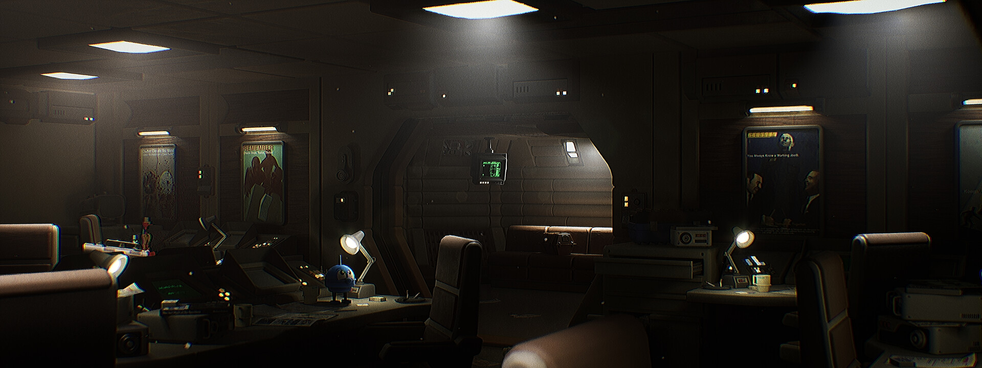 Mark Normington - Sevastopol Station - Alien Isolation Fan Art