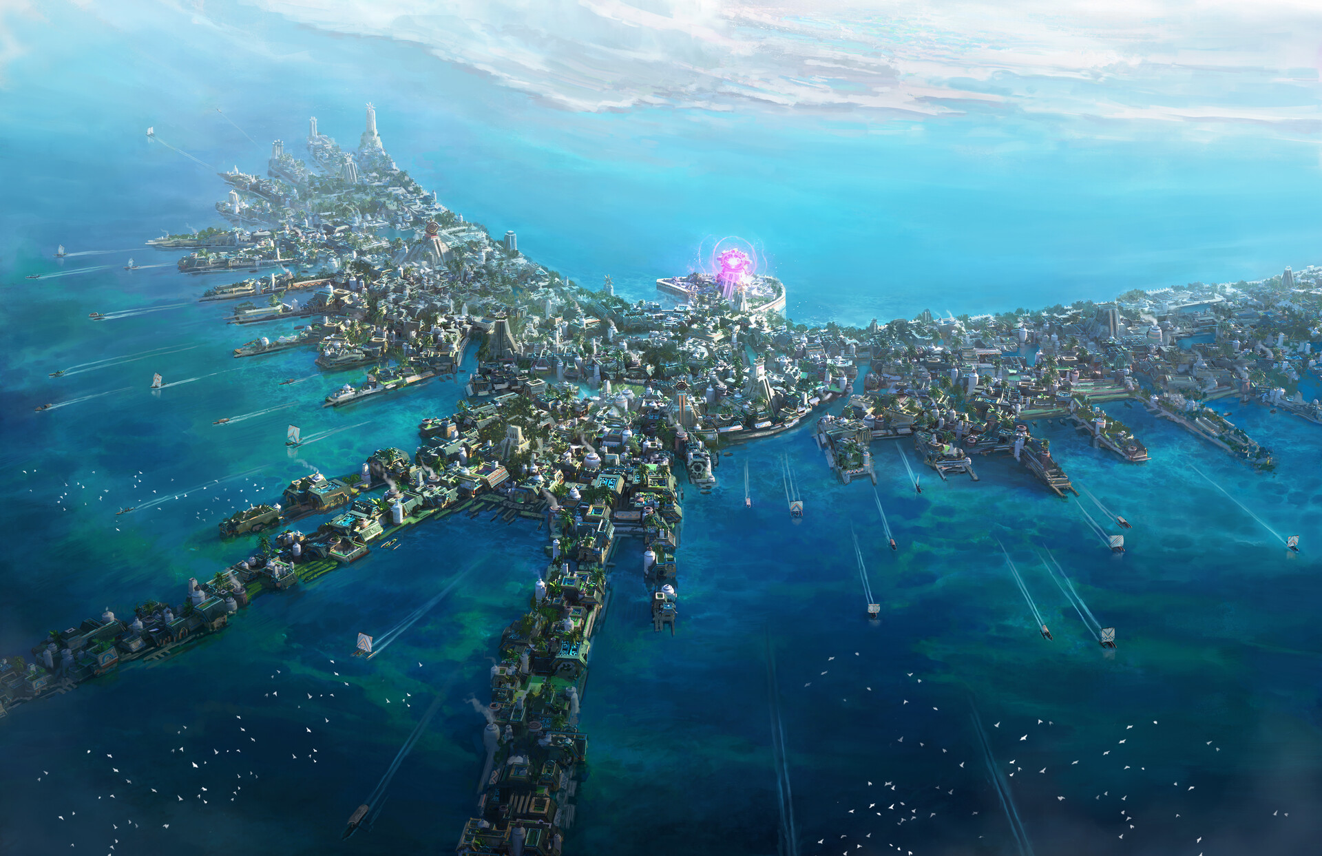 ArtStation - Magic the Gathering - Restless Anchorage