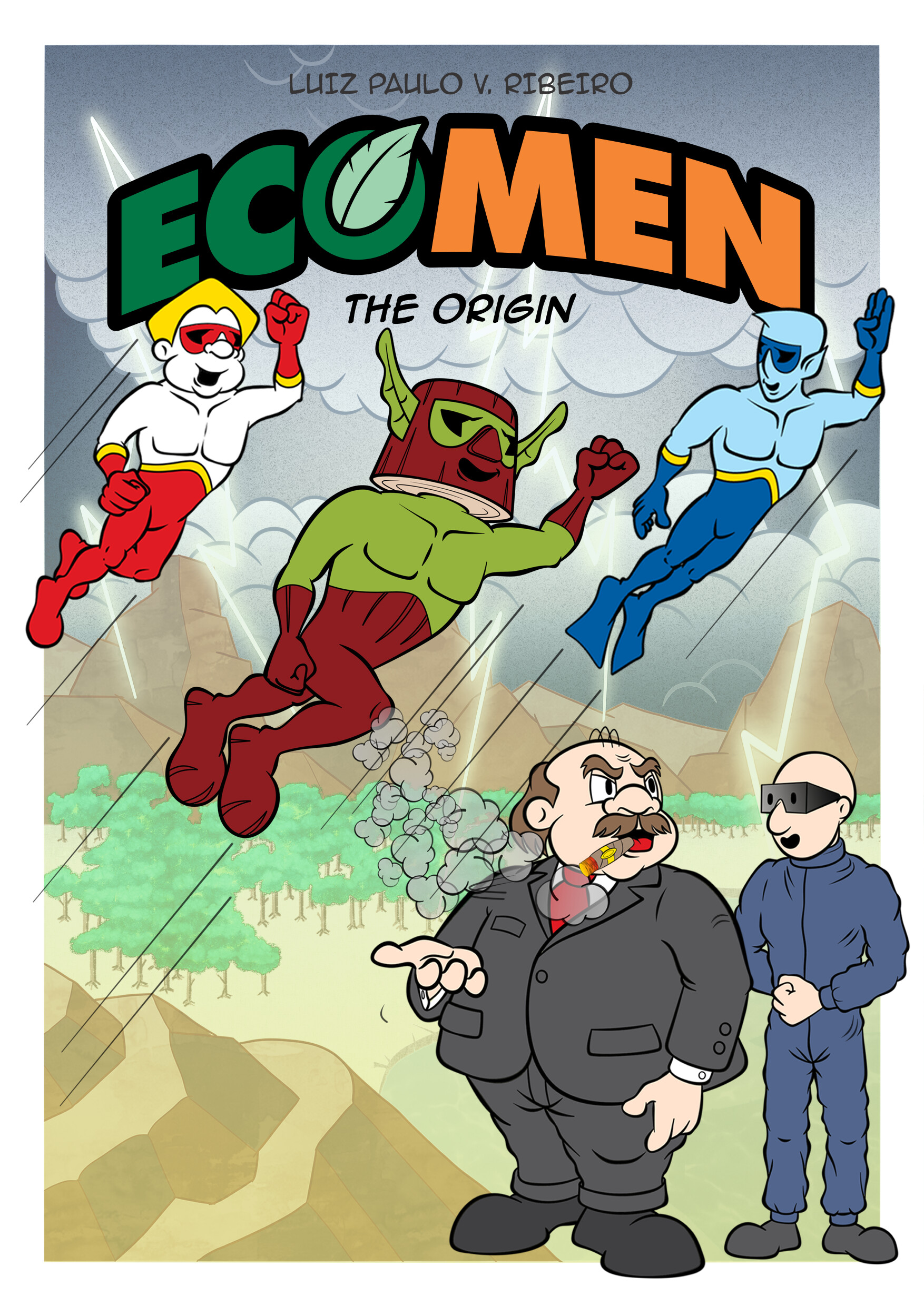 ArtStation - Ecomen: The Origin - Enviromental Education Comic Book for ...