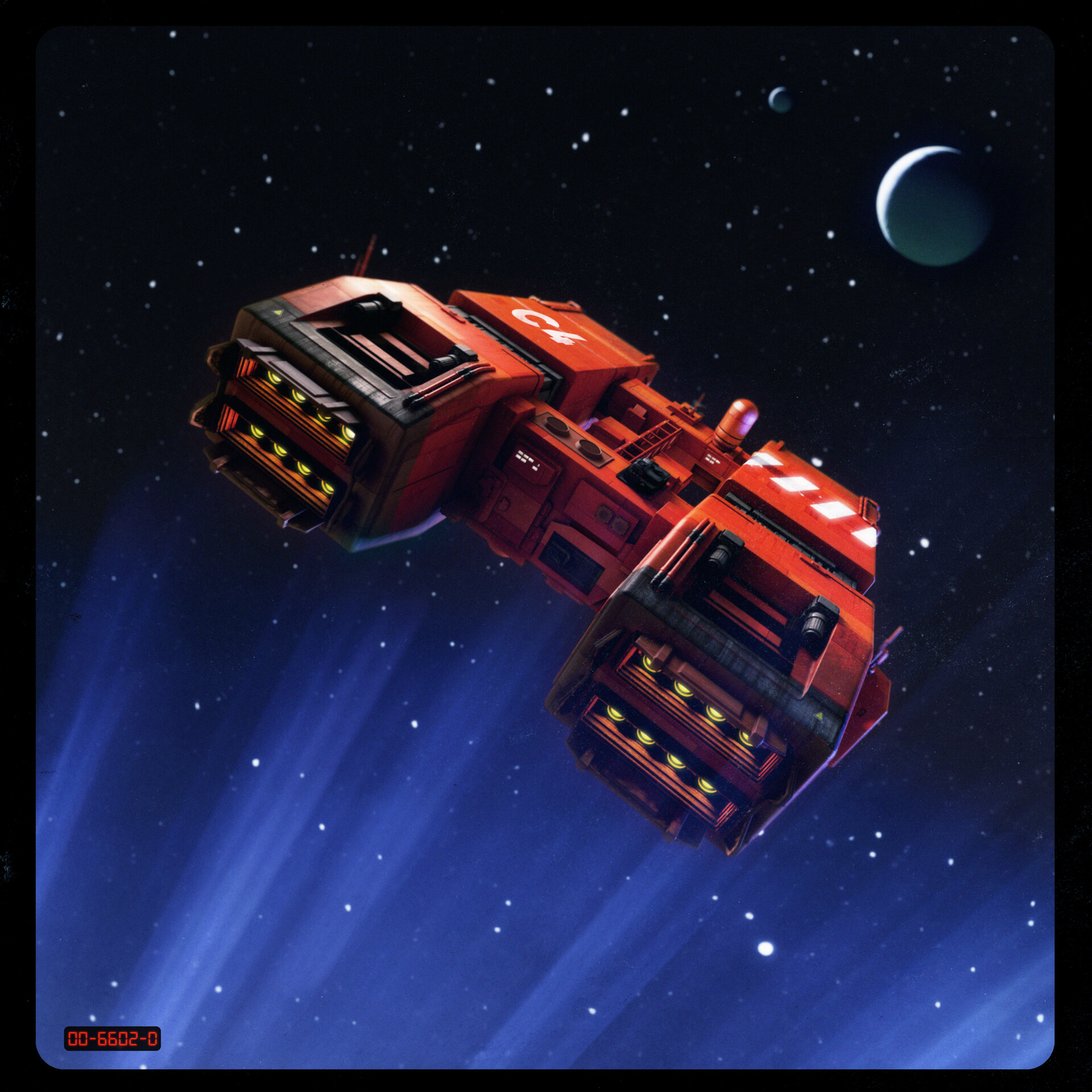 Paul Muller - WIP: Deep Space Salvage Tug