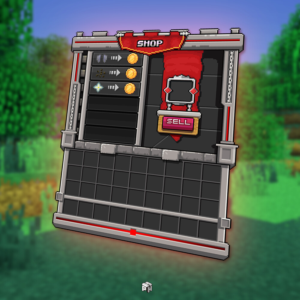 Honnv [minecraft] Custom Shop Gui