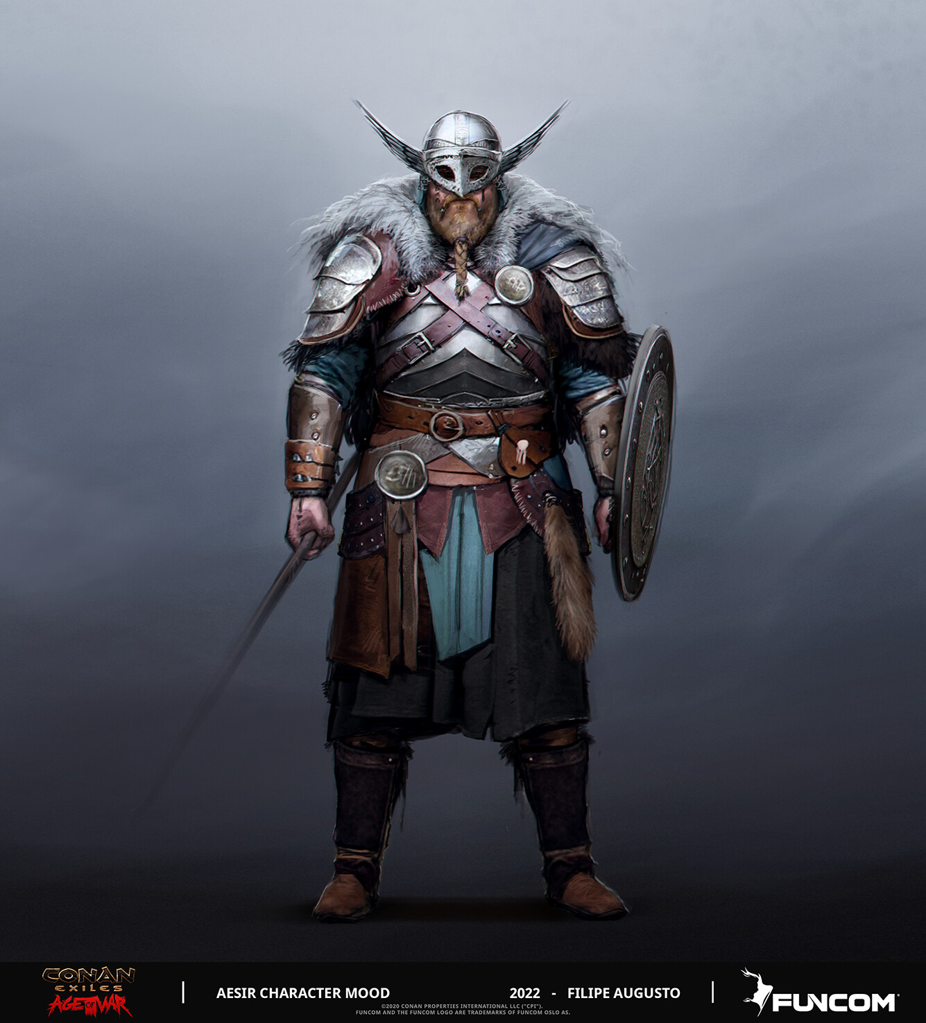 CONAN EXILES - Aesir Mood Concept by Filipe Augusto : r/ImaginaryWarriors