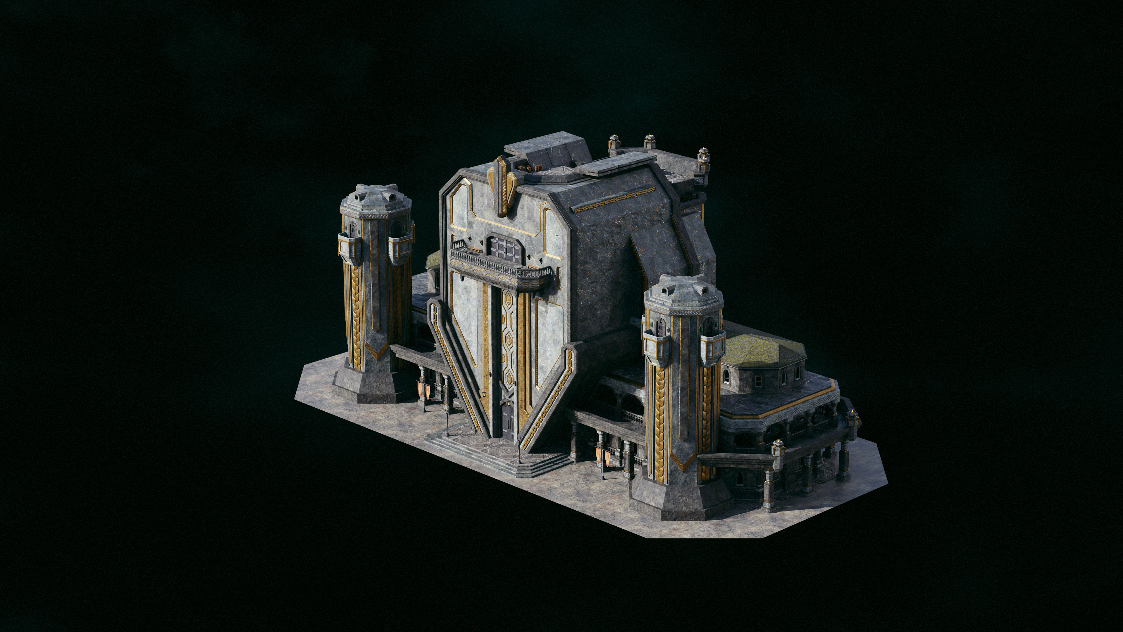 KitBash3D - Iron Forge - Premium 3D Asset Kit
