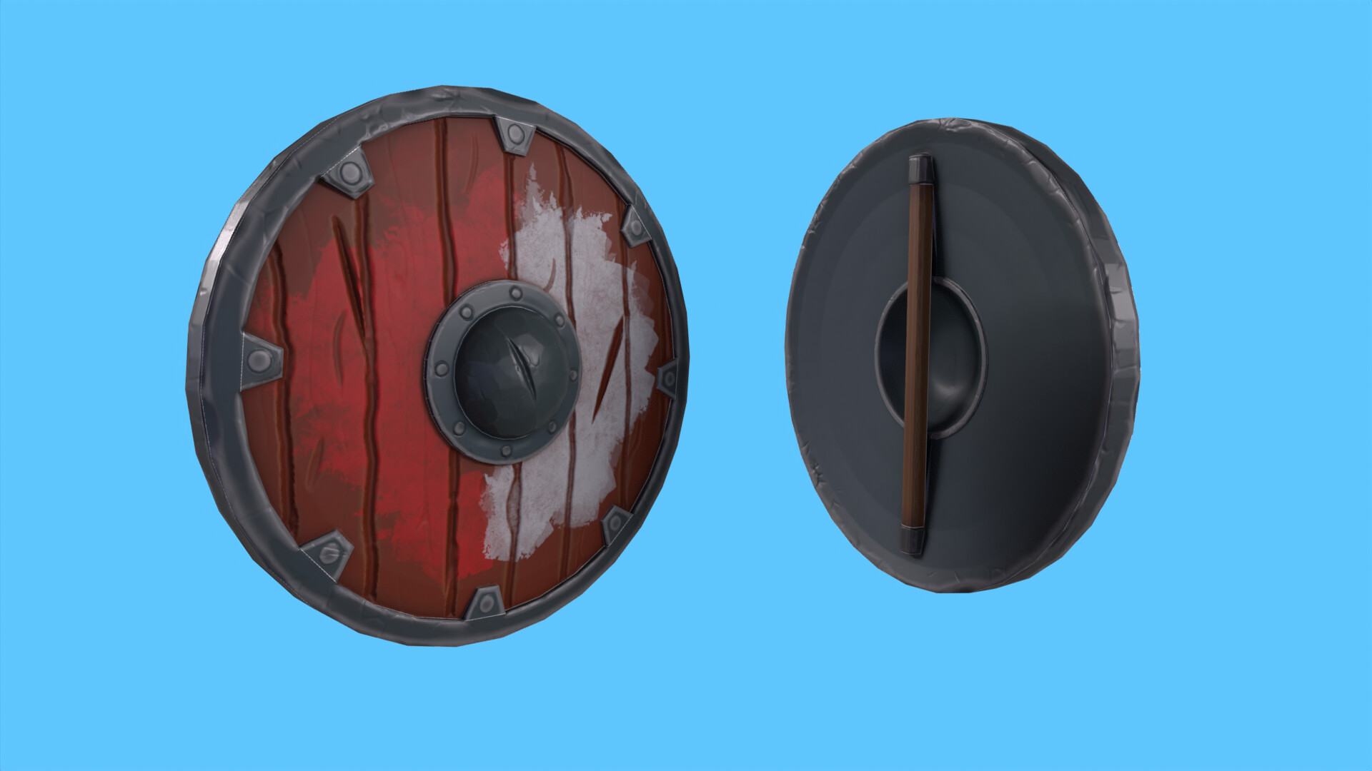 ArtStation - Stylised Viking Shield