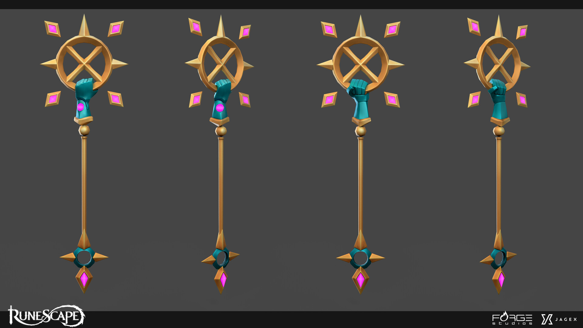 FORGE STUDIOS - Runescape - Zarosian Weapons