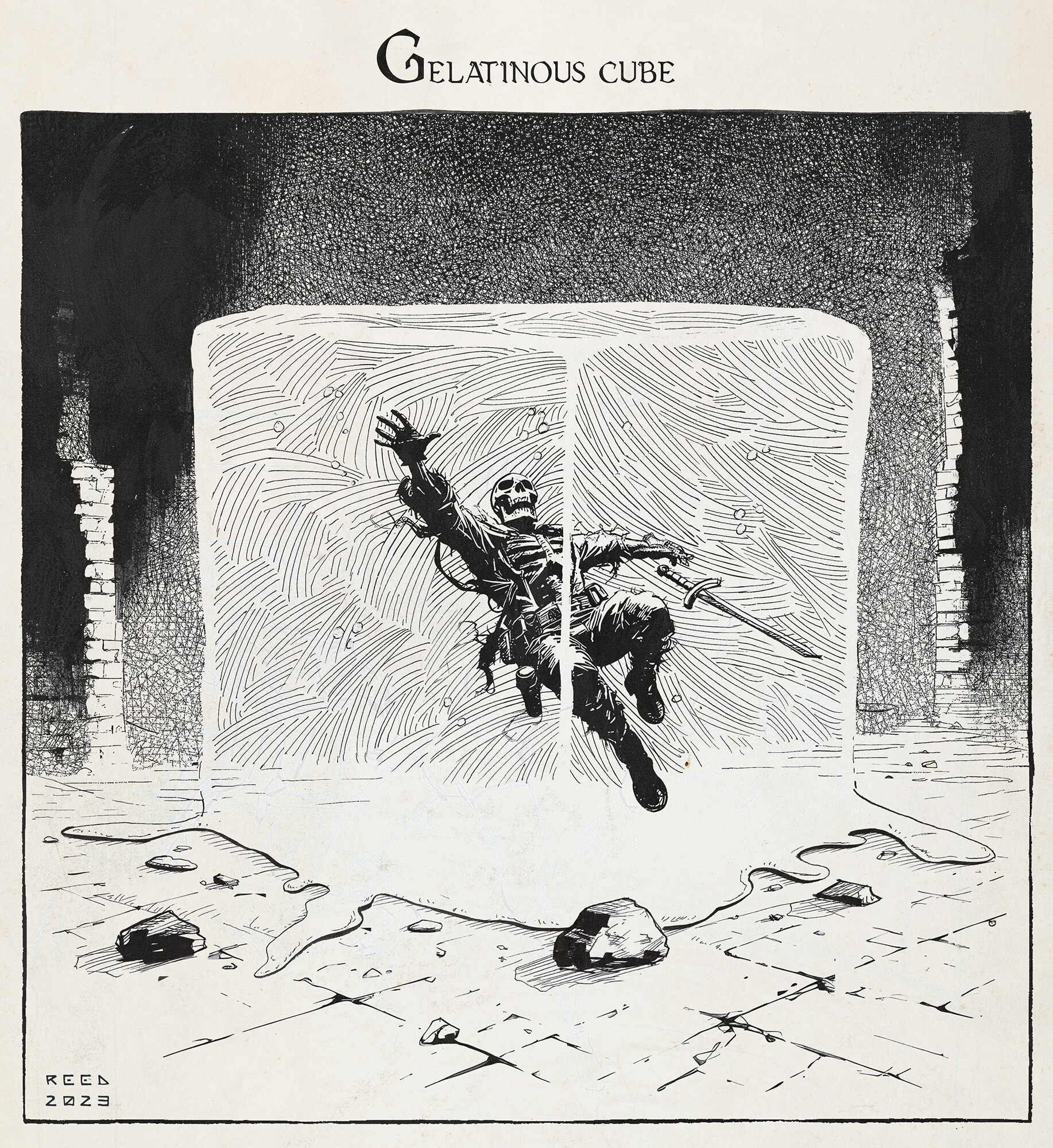 Reed Miller - Inktober 2023 Part 2