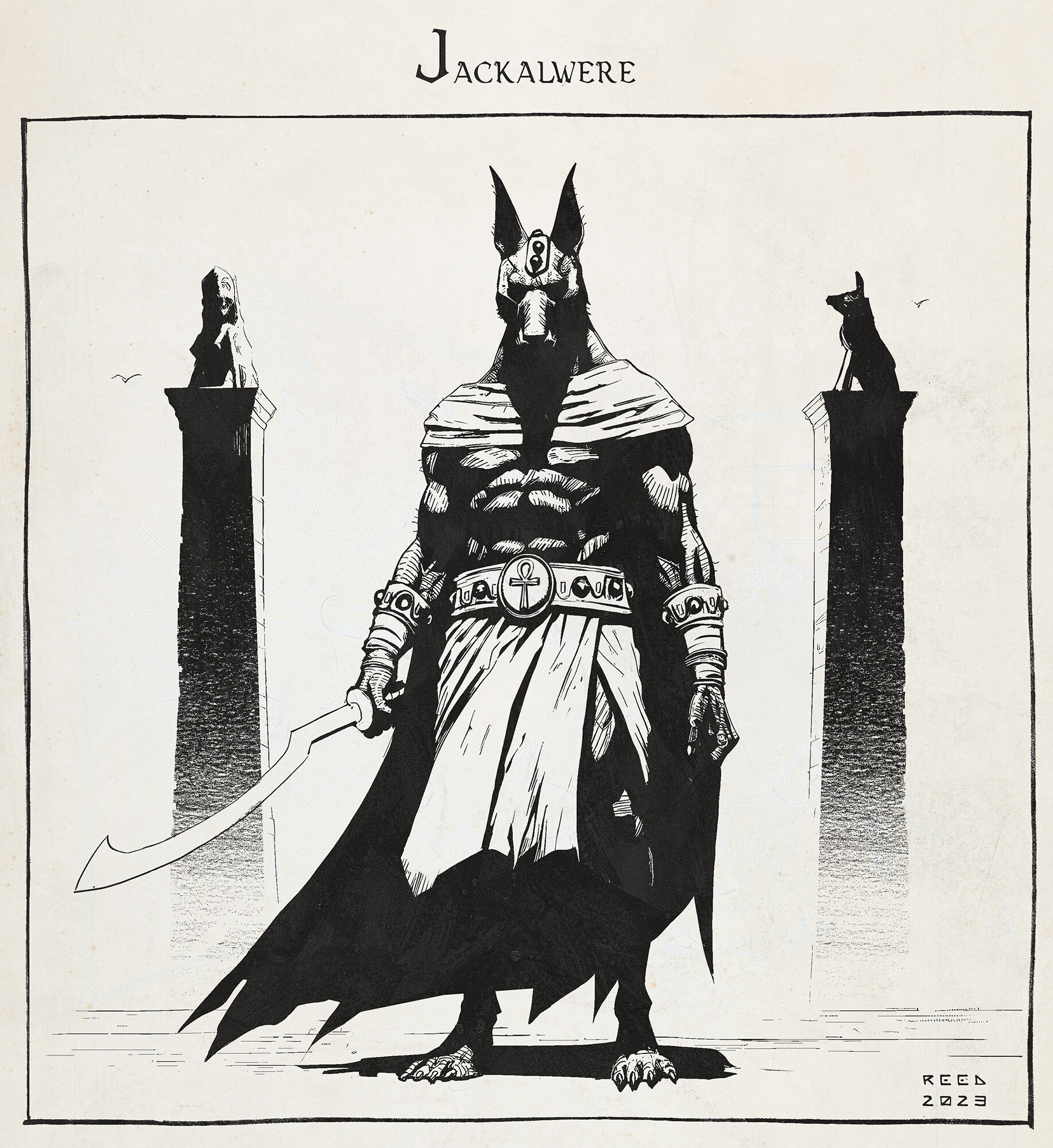 Reed Miller - Inktober 2023 Part 2