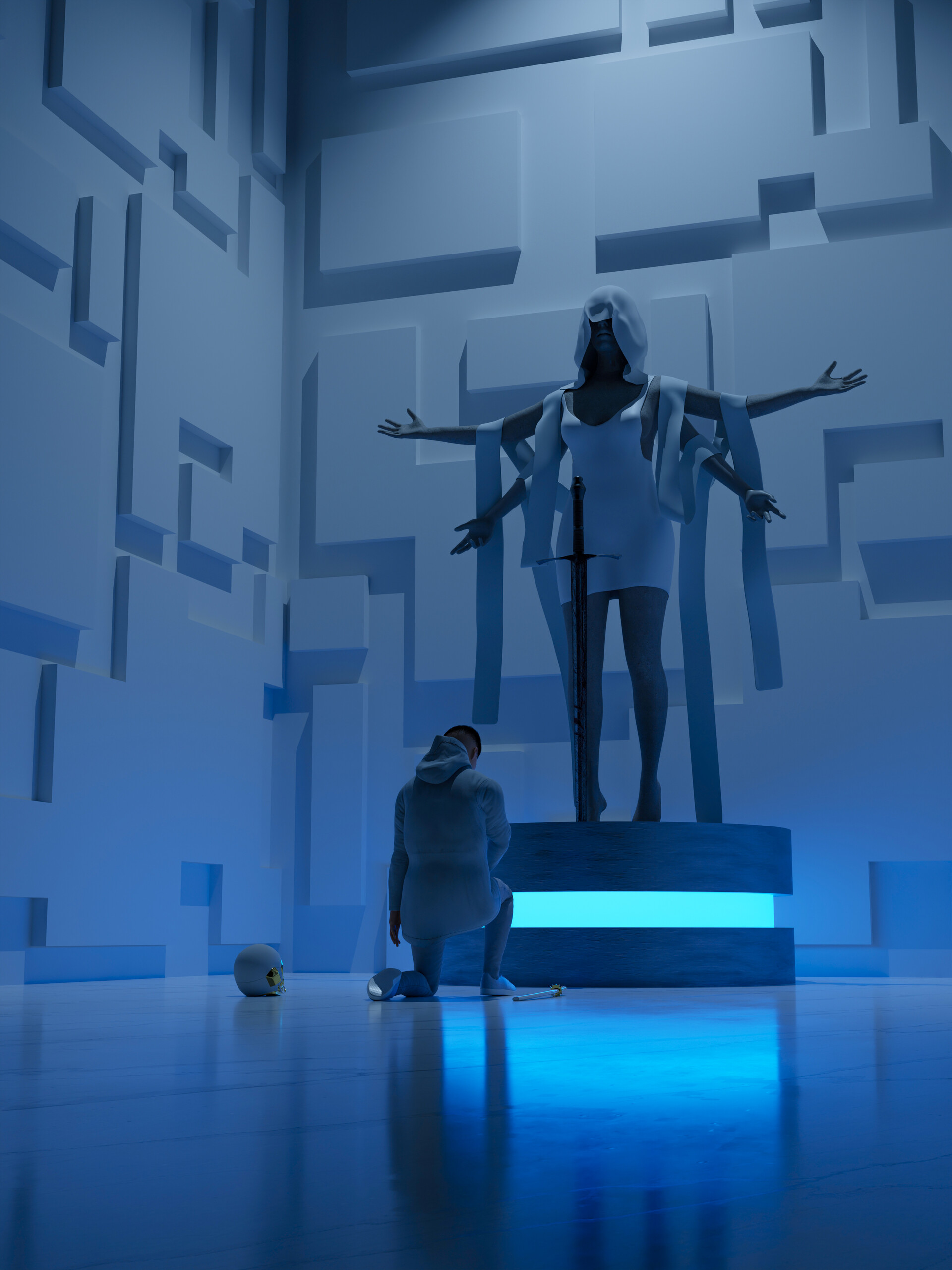 ArtStation - Goddess of Swords