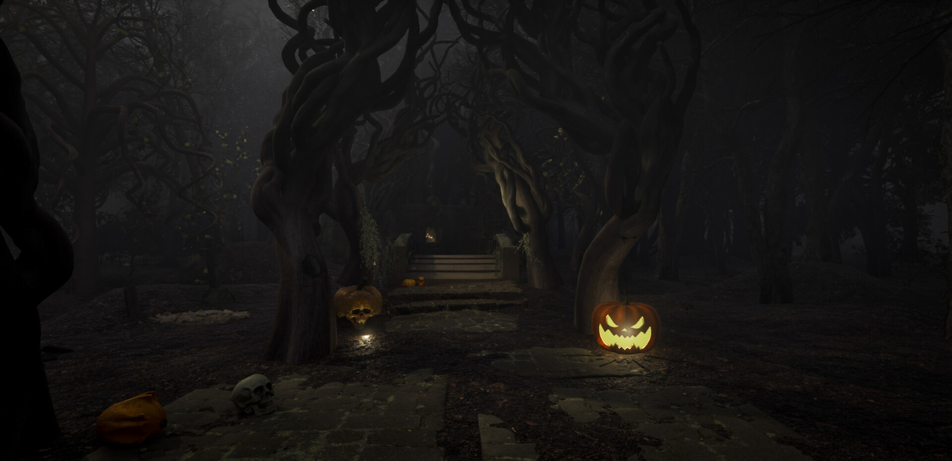 ArtStation - Halloween environment