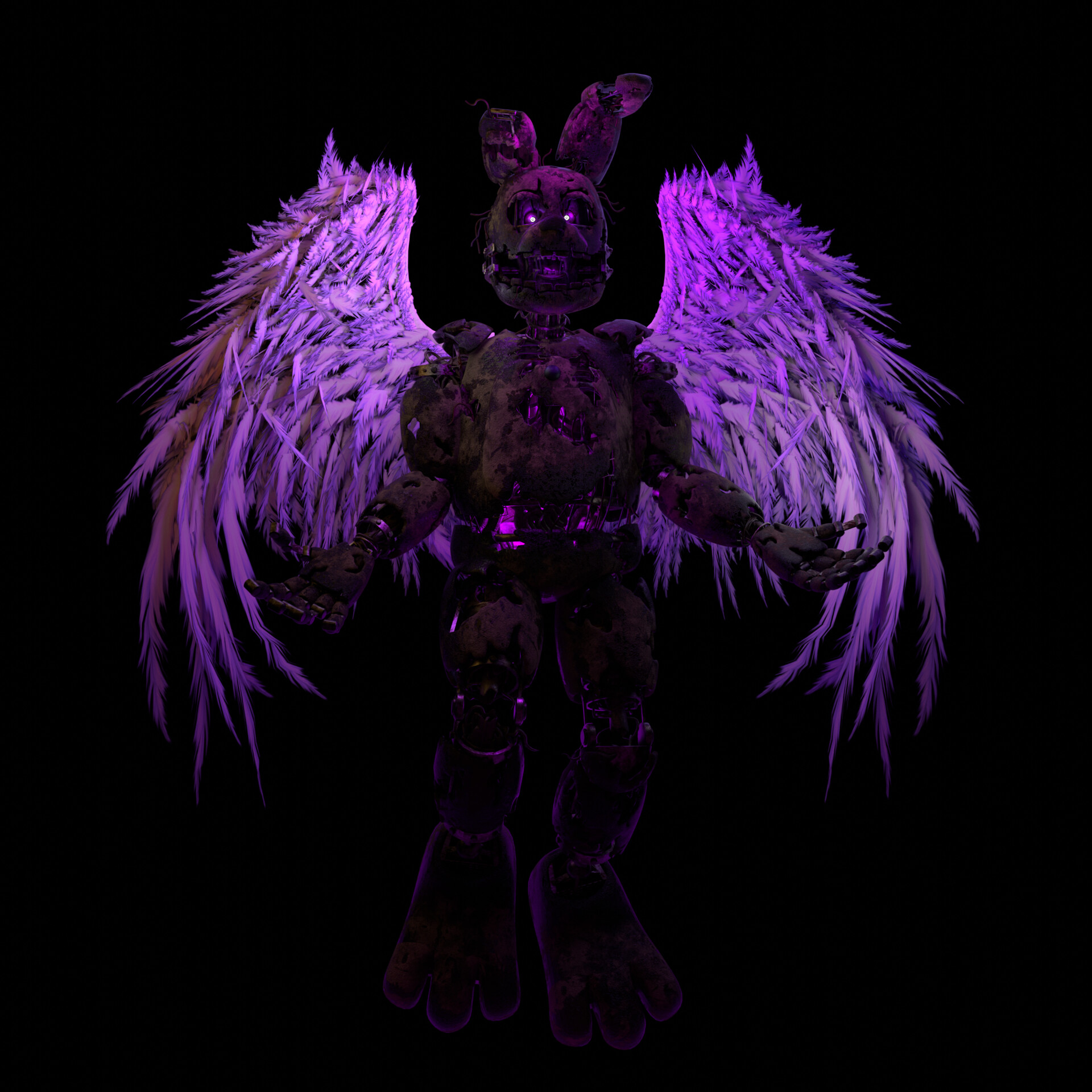 ArtStation - UFMP Springtrap Haloween Special