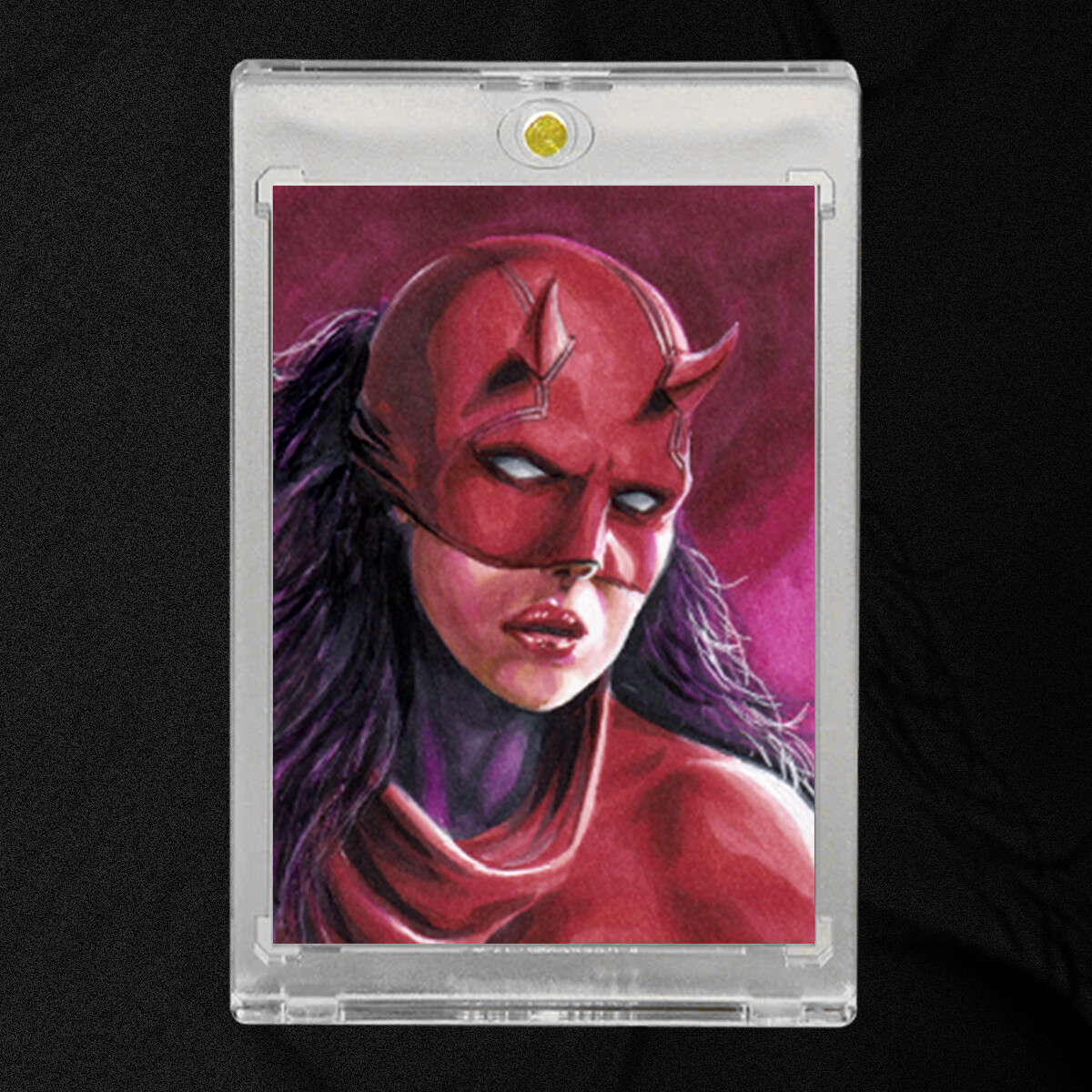 David Duke - DareDevil Elektra Sketch Card