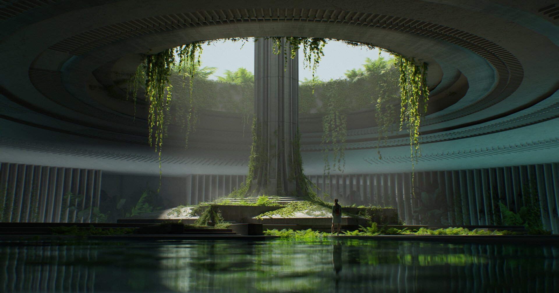 ArtStation - Botanic Brutalism II