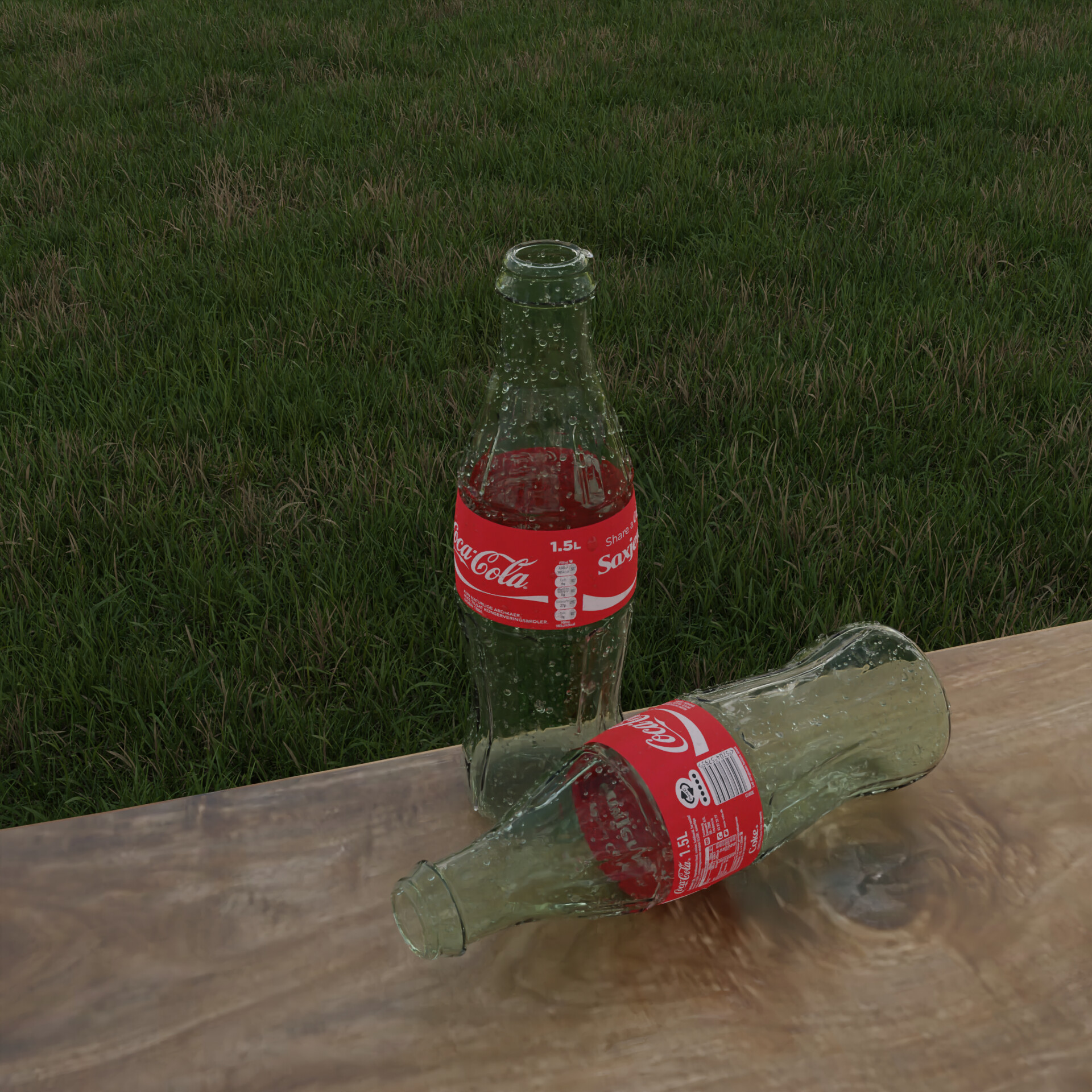 Artstation Glass Coke Bottle 2023