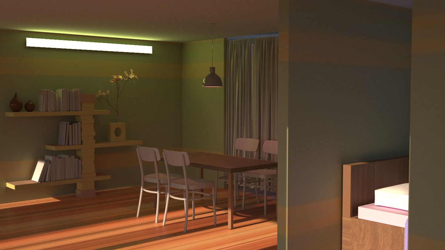 ArtStation - Interior design day time