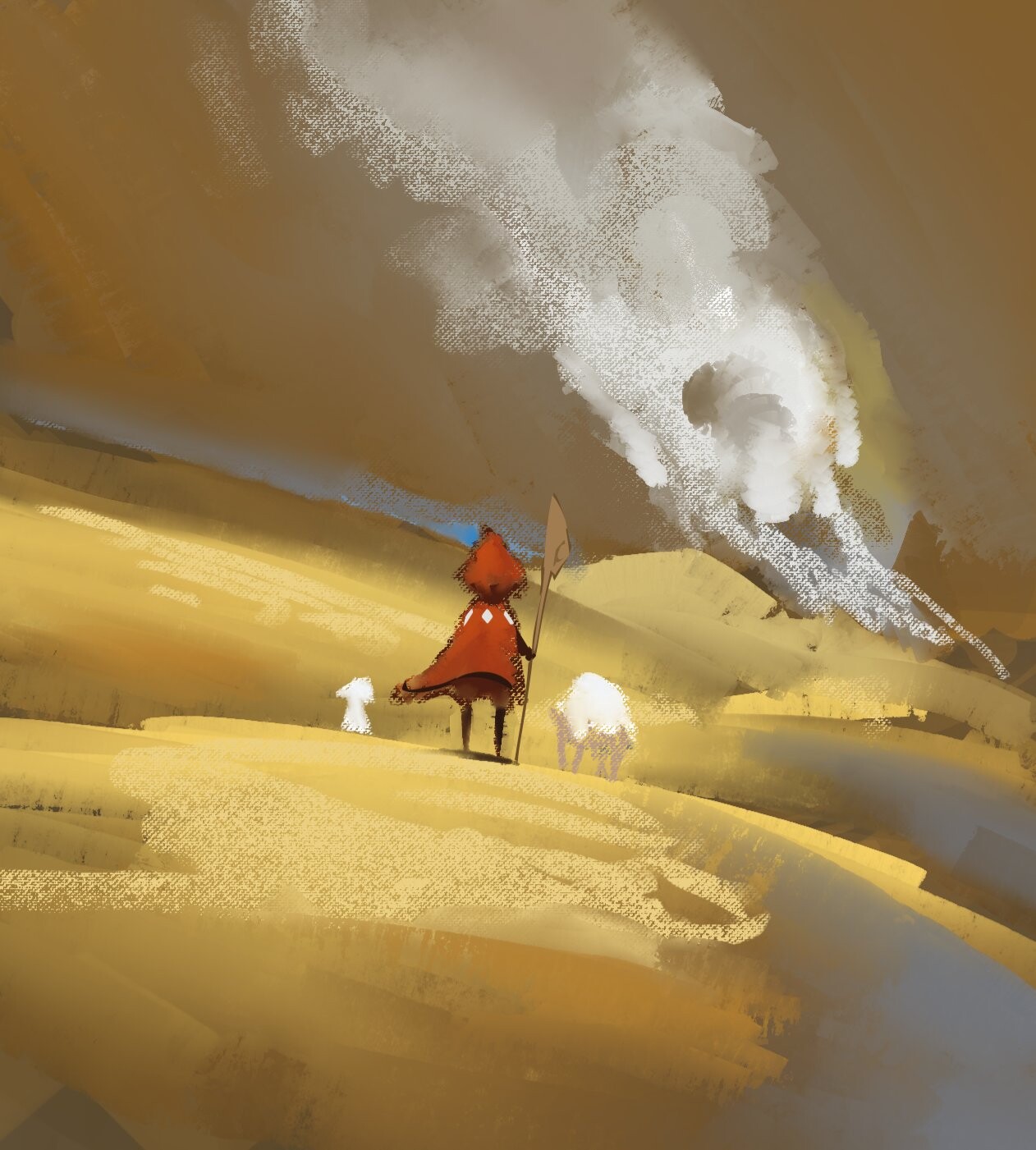 ArtStation - painty sketch