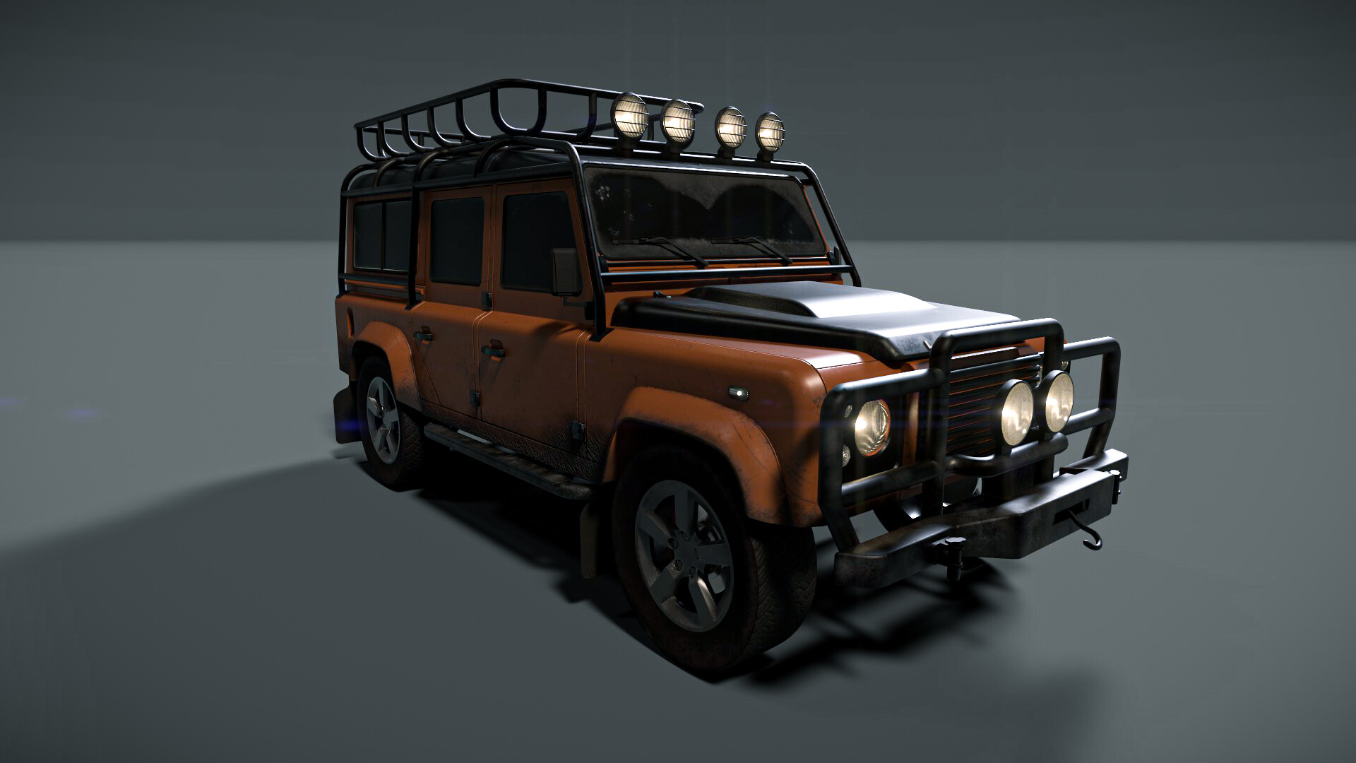 ArtStation - Land Rover Defender 2009