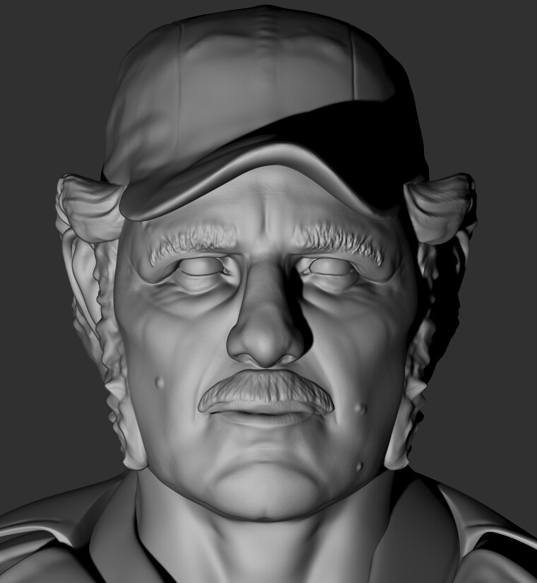 Robert Rea 3D Character Artist - Quint From Jaws Likeness