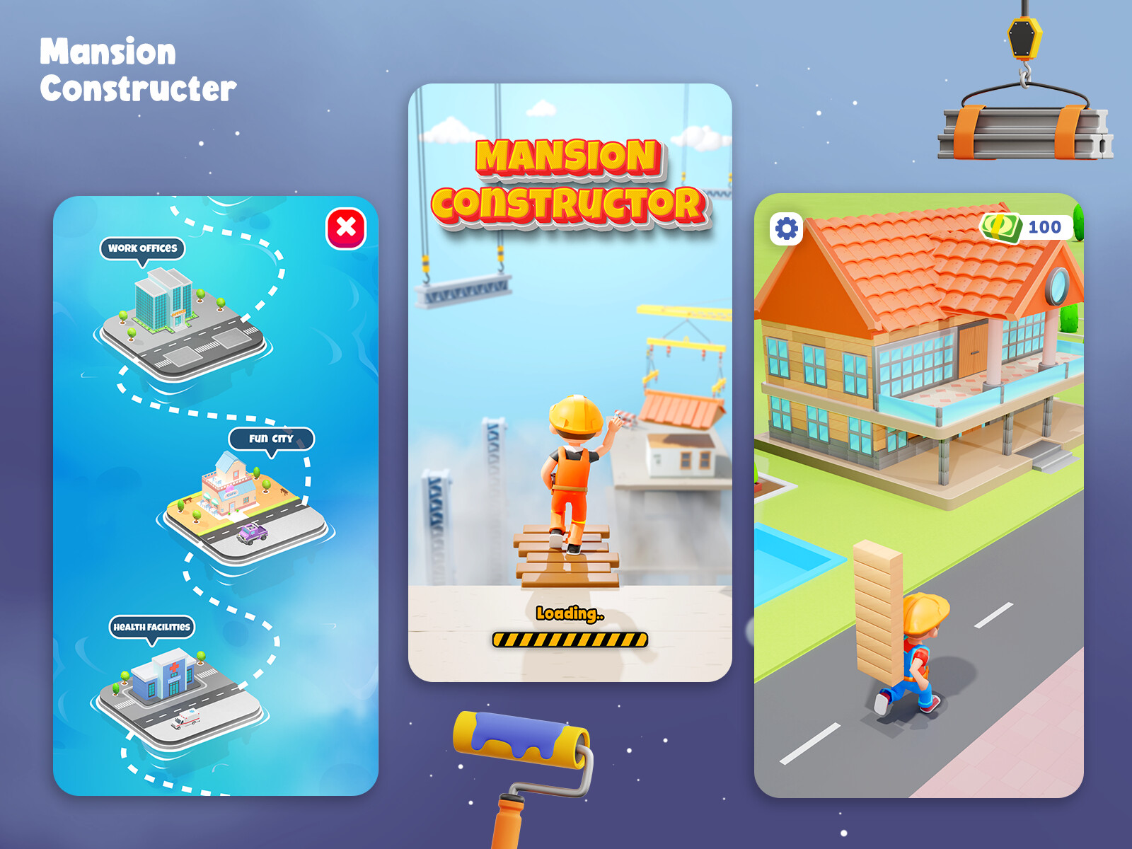 ArtStation - Mansion Constructor Mobile Game