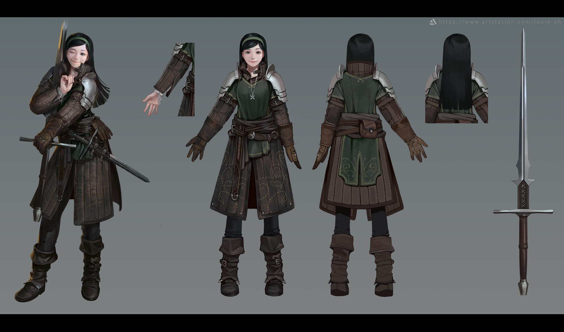 Hyun sung oh (Louie_OH) - Daisy the sword lady