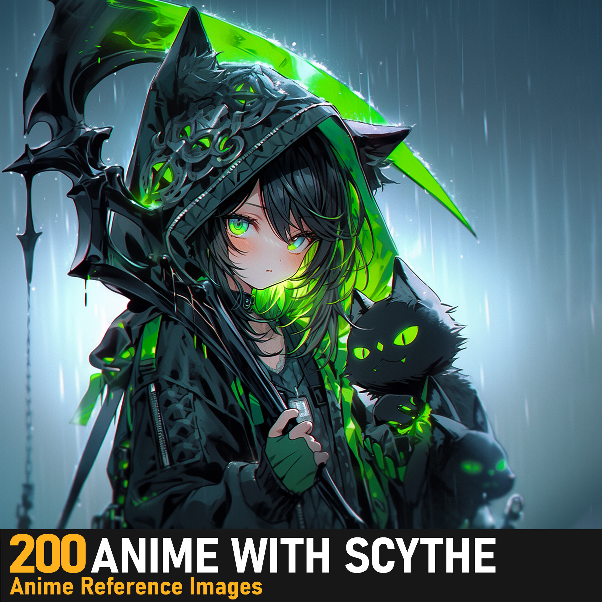 Anime Scythe Wallpaper