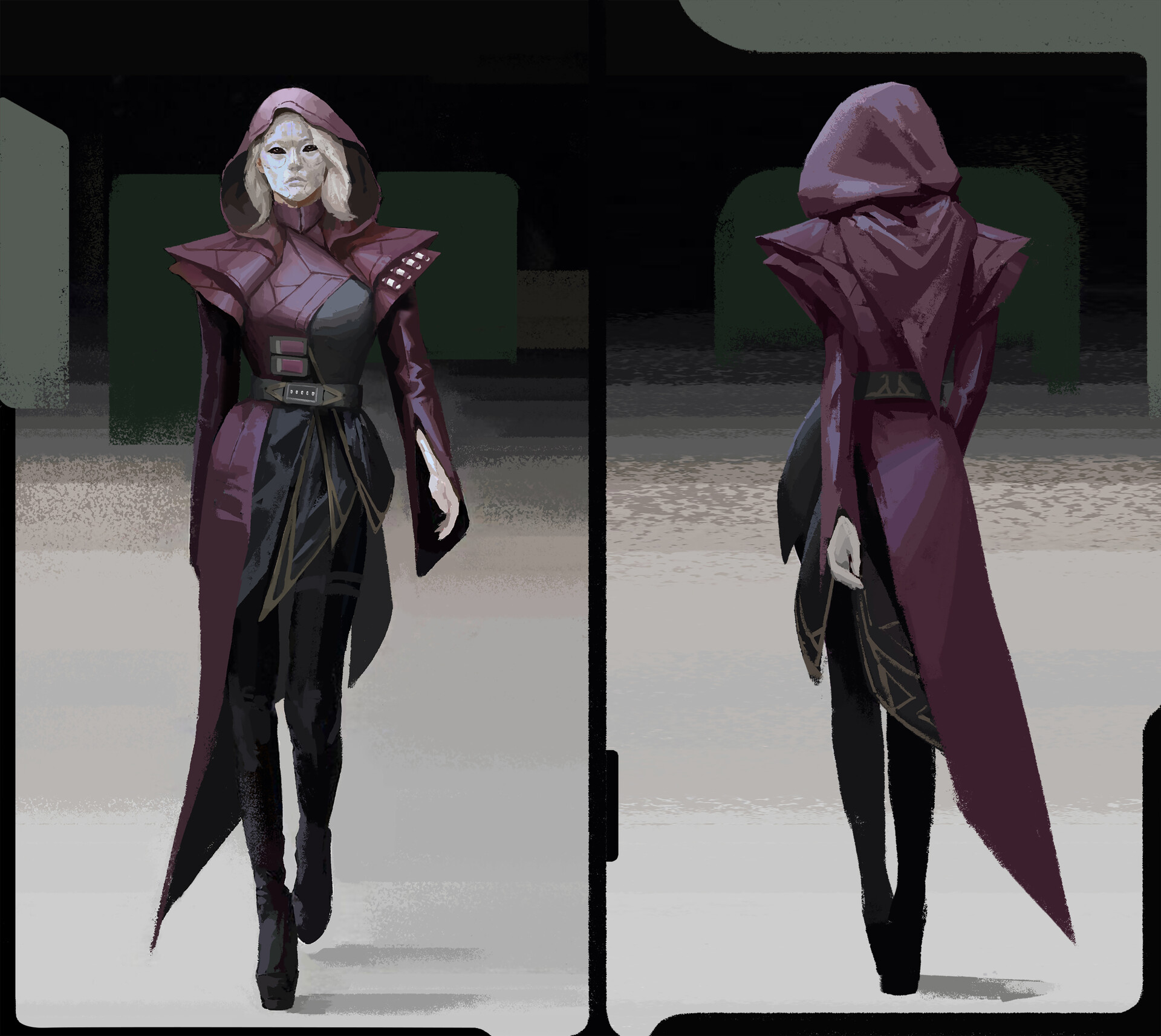 ArtStation - White Mask