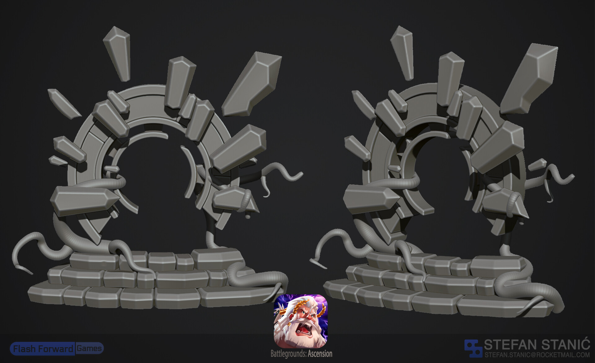 Stefan Stanic - Work I did for "Battlegrounds: Ascension"