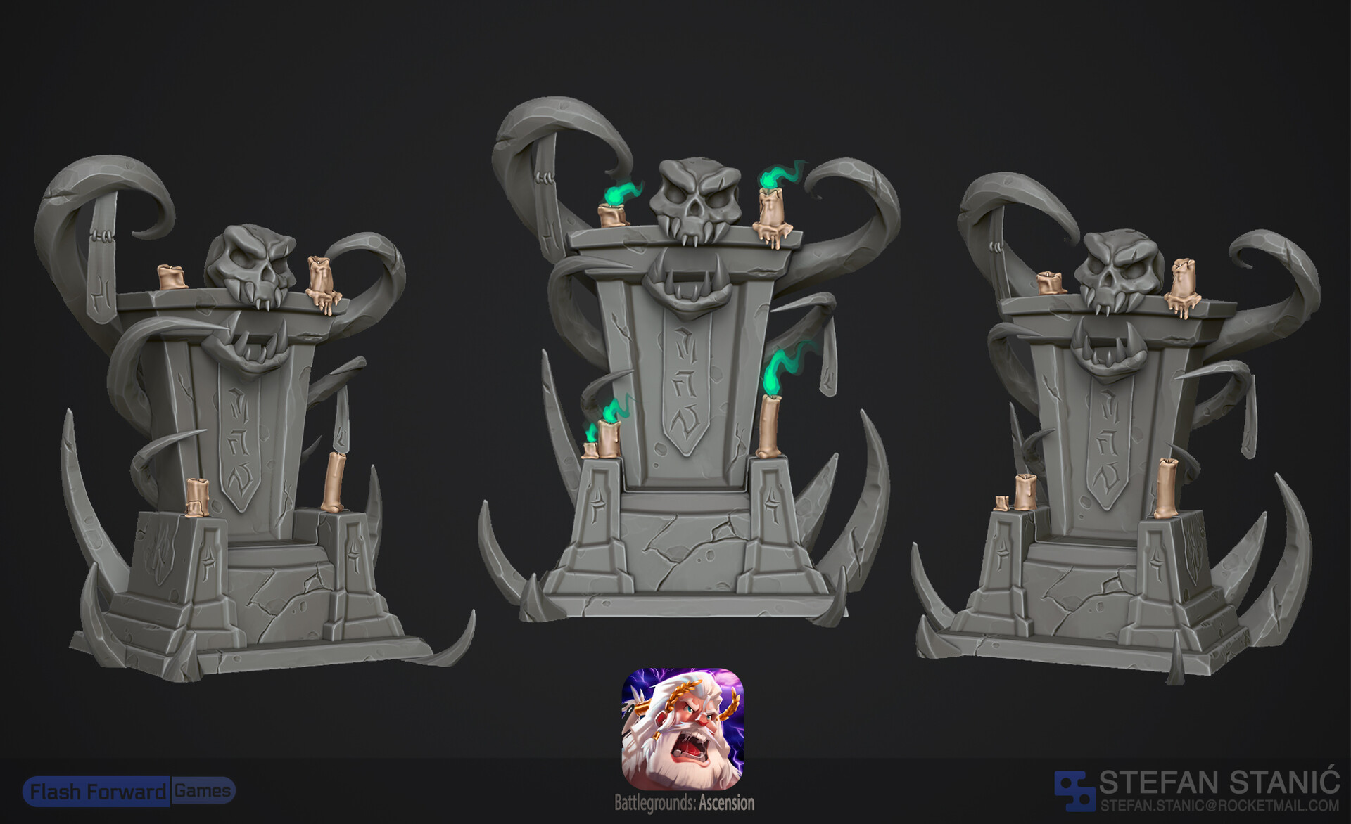 Stefan Stanic - Work I did for "Battlegrounds: Ascension"