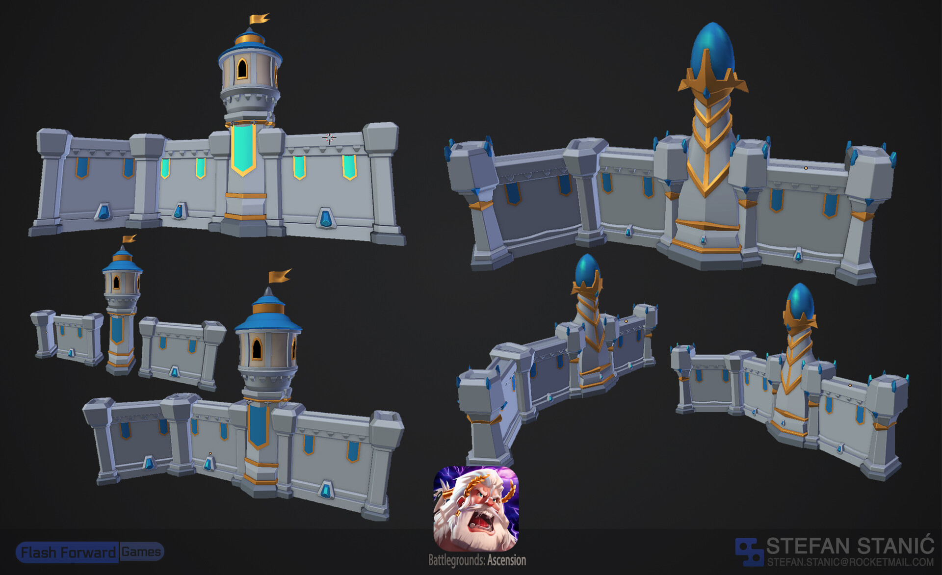 Stefan Stanic - Work I did for "Battlegrounds: Ascension"