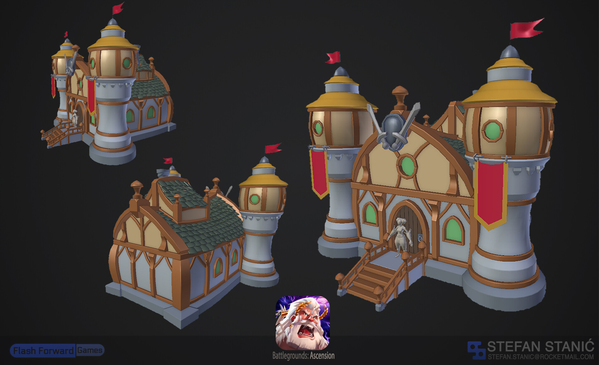 Stefan Stanic - Work I did for "Battlegrounds: Ascension"