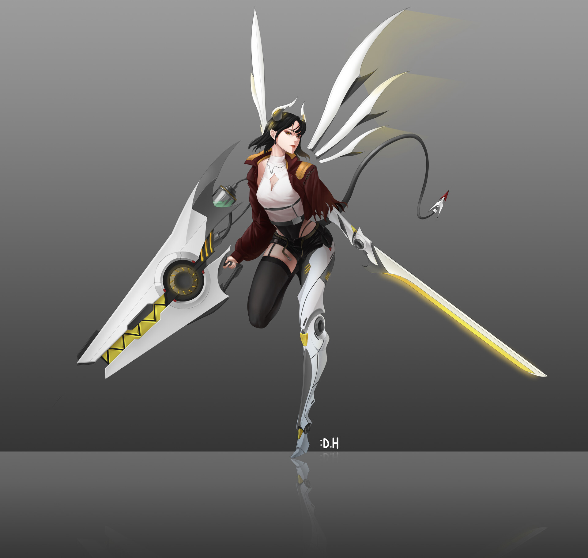 ArtStation - Devil Cyborg