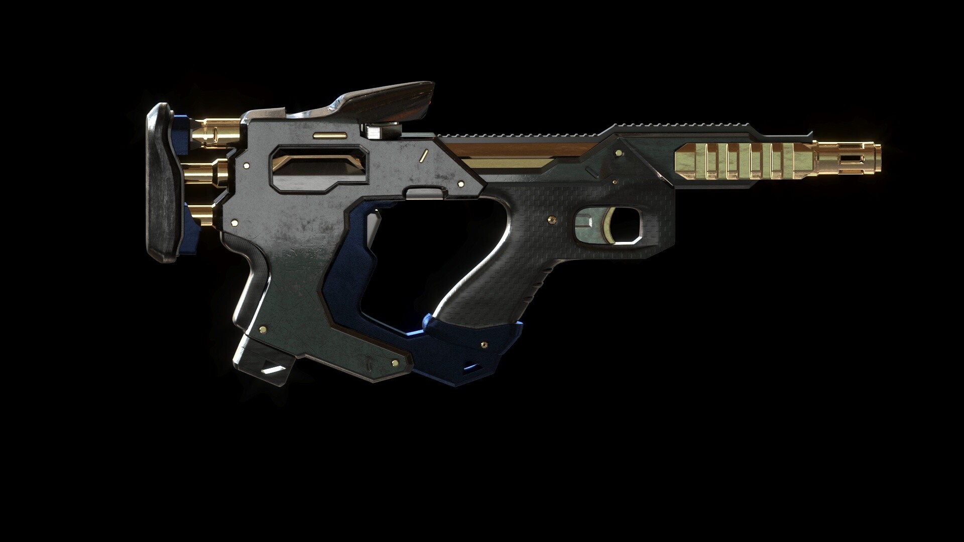 ArtStation - Scifi weapon