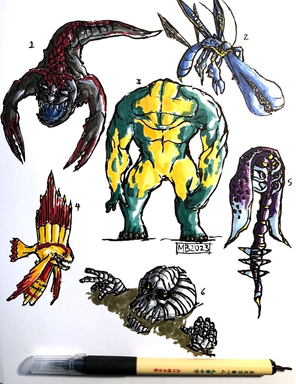 ArtStation - Final Fantasy Monsters5