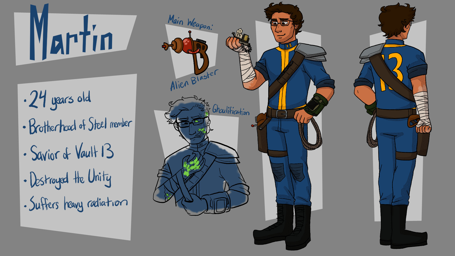 ArtStation - Fallout 1 OC - Martin