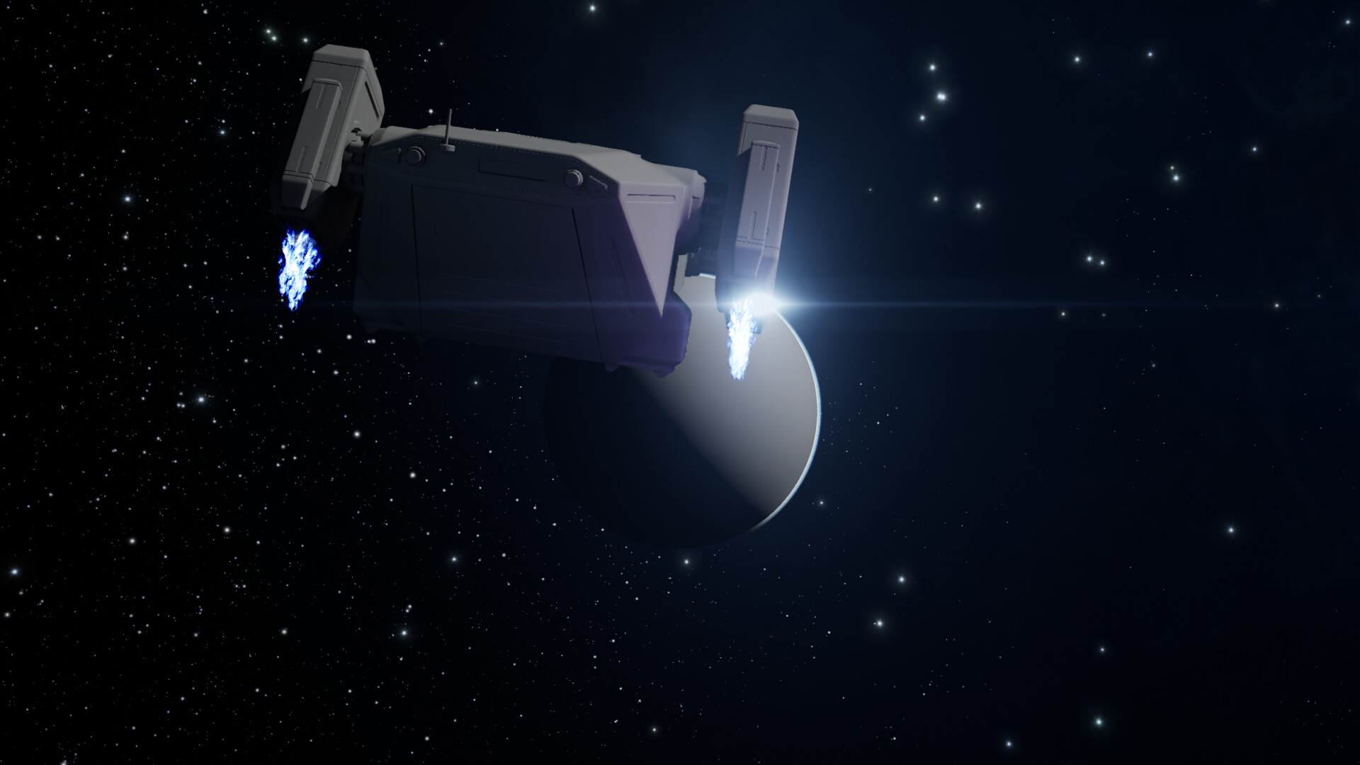 Aakash Banerjee - Abandoned Space Station | UE5.2 Sci-Fi Cinematic