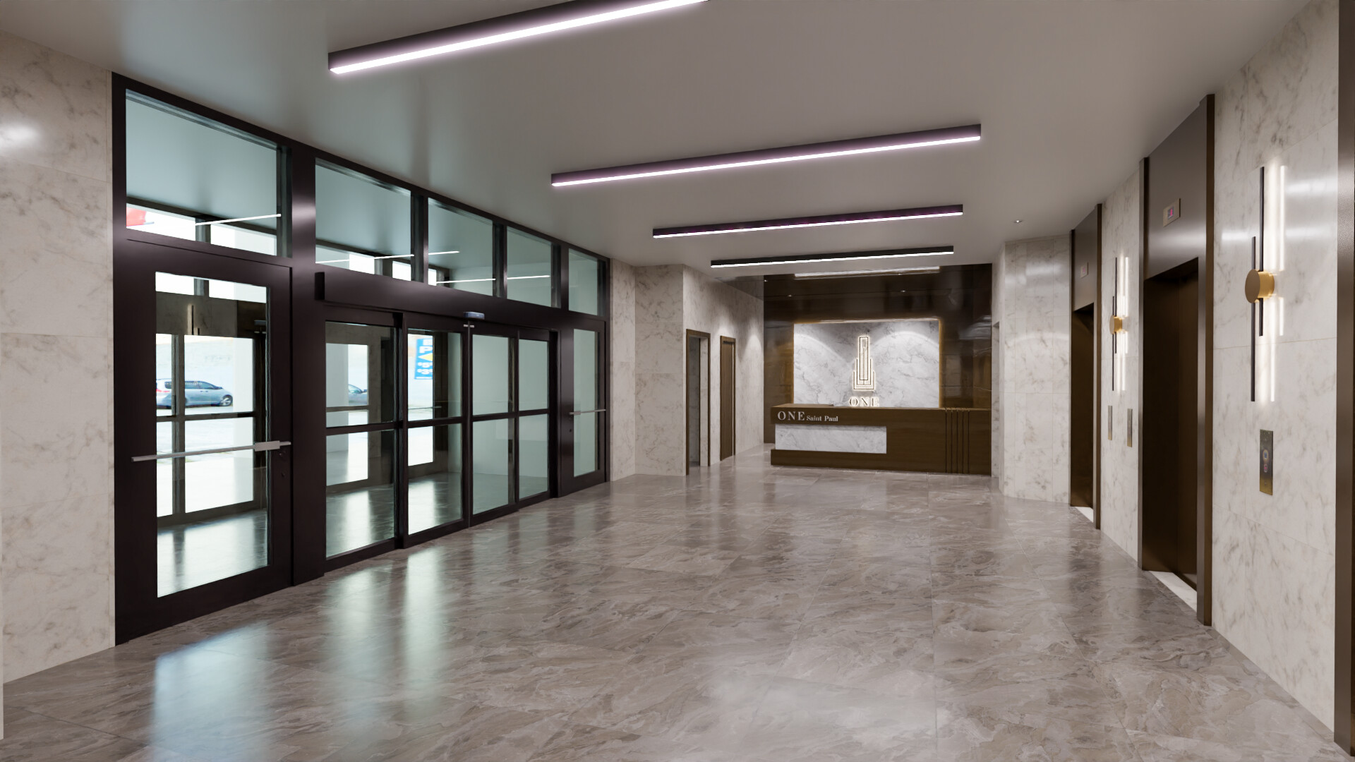 ArtStation - Lobby Render [DEVELOPSMART]