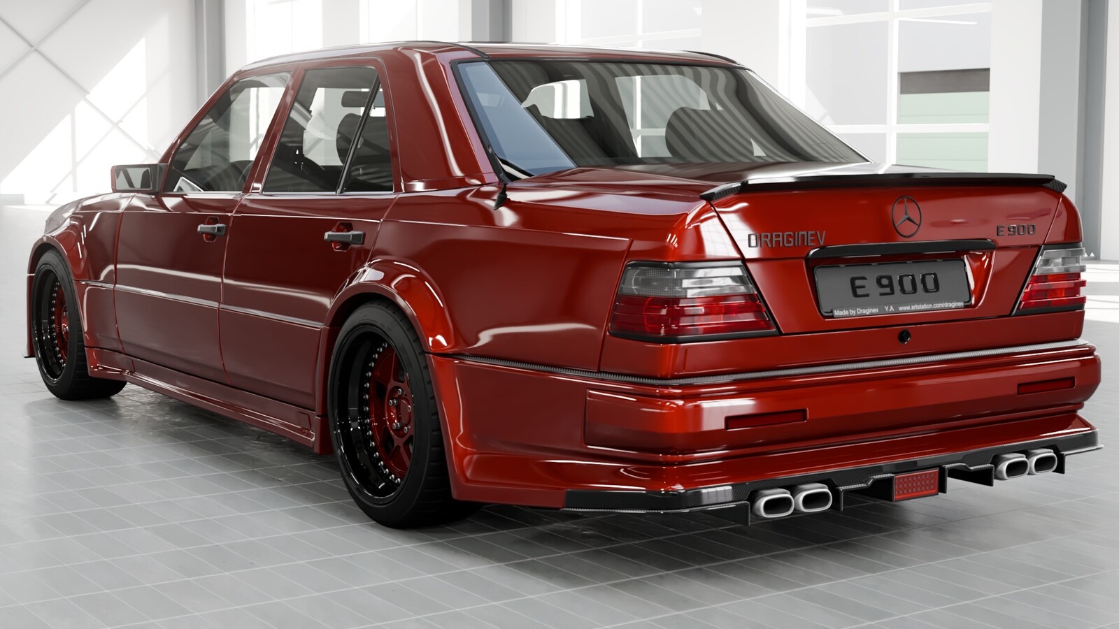 Yasser A. Muhsen - Mercedes-Benz E900 Undercover Rocket Facelift