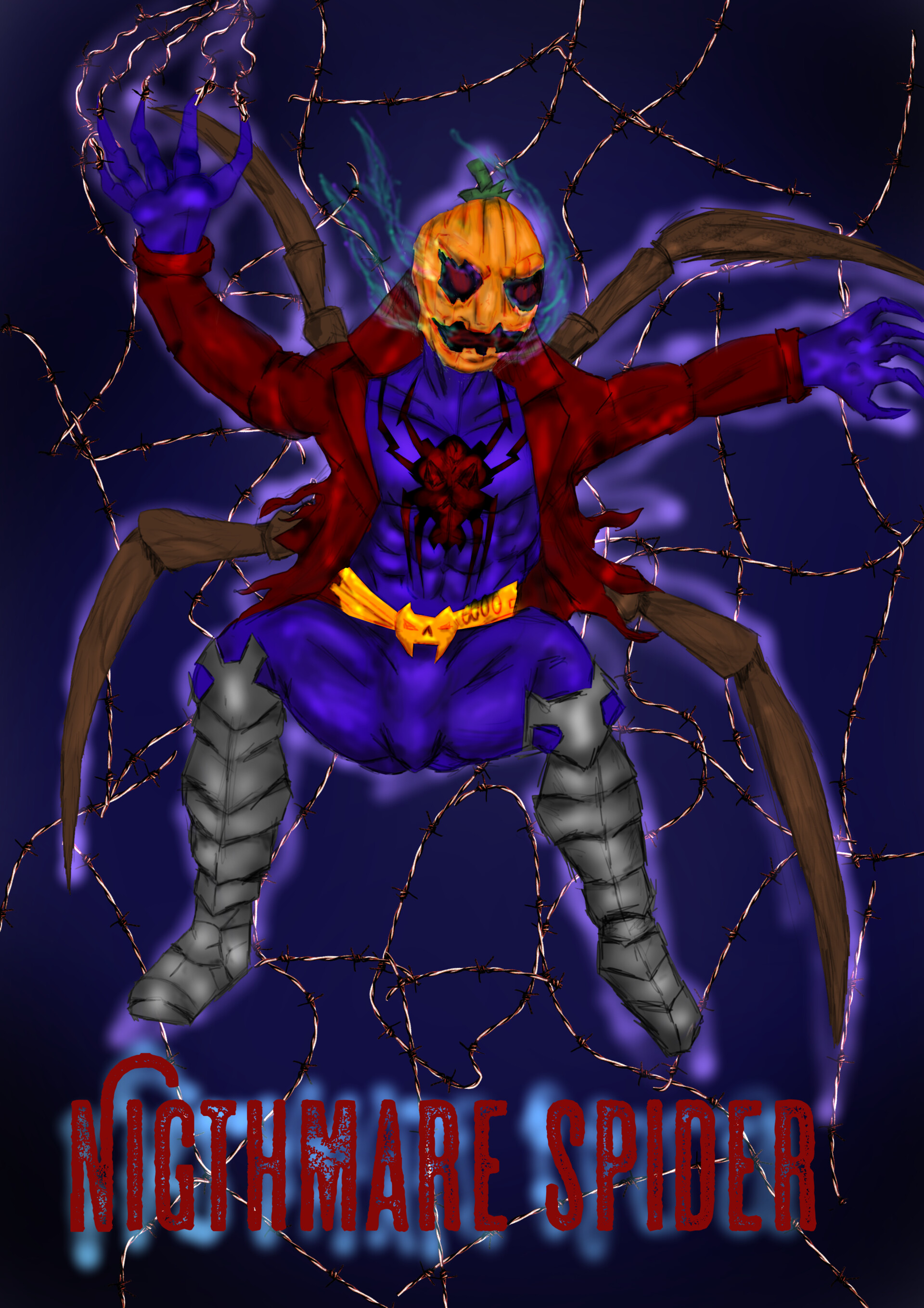 ArtStation - Spider Nightmare