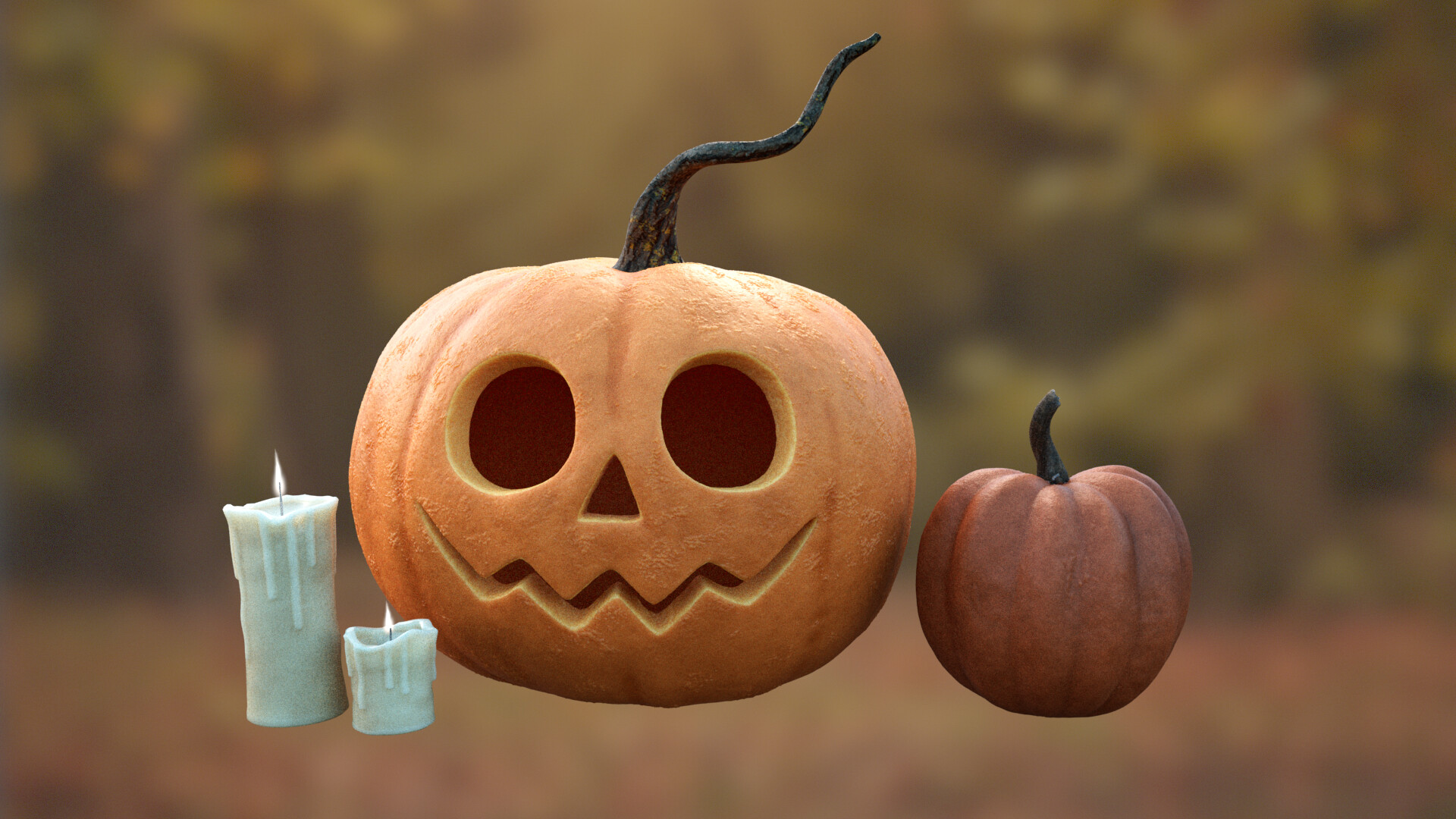 ArtStation - Pumpkin Models