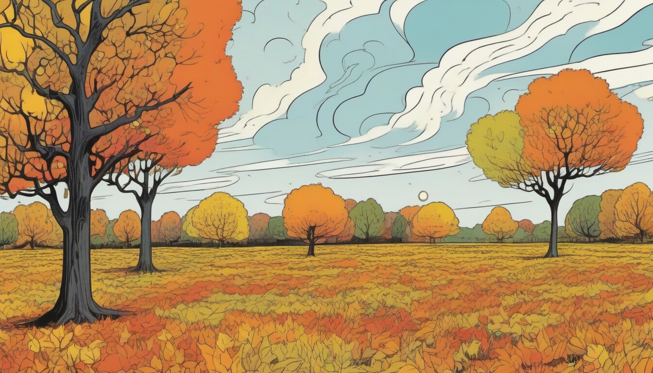 ArtStation - Trees in Autumn