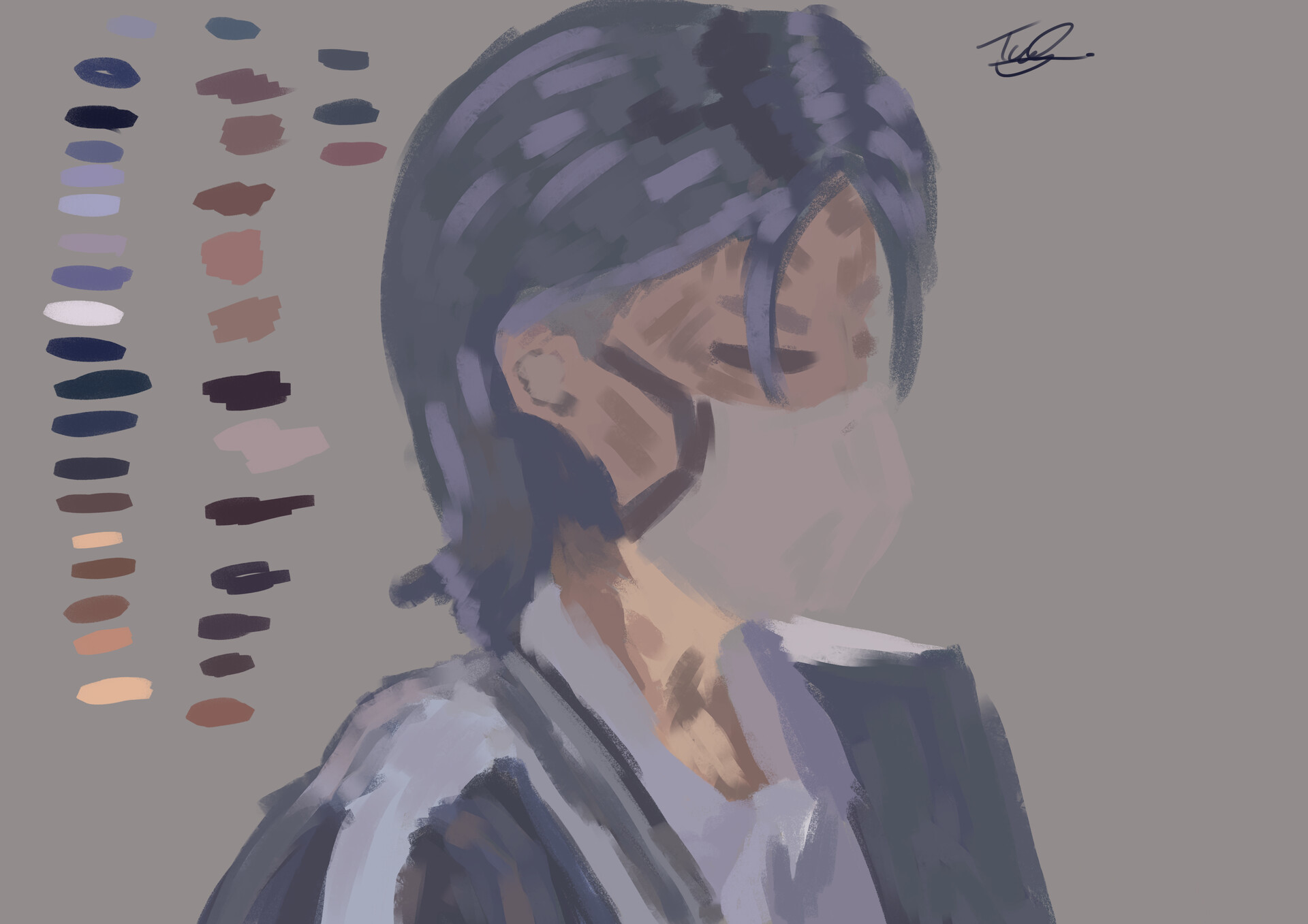 ArtStation - Keep on your mask.