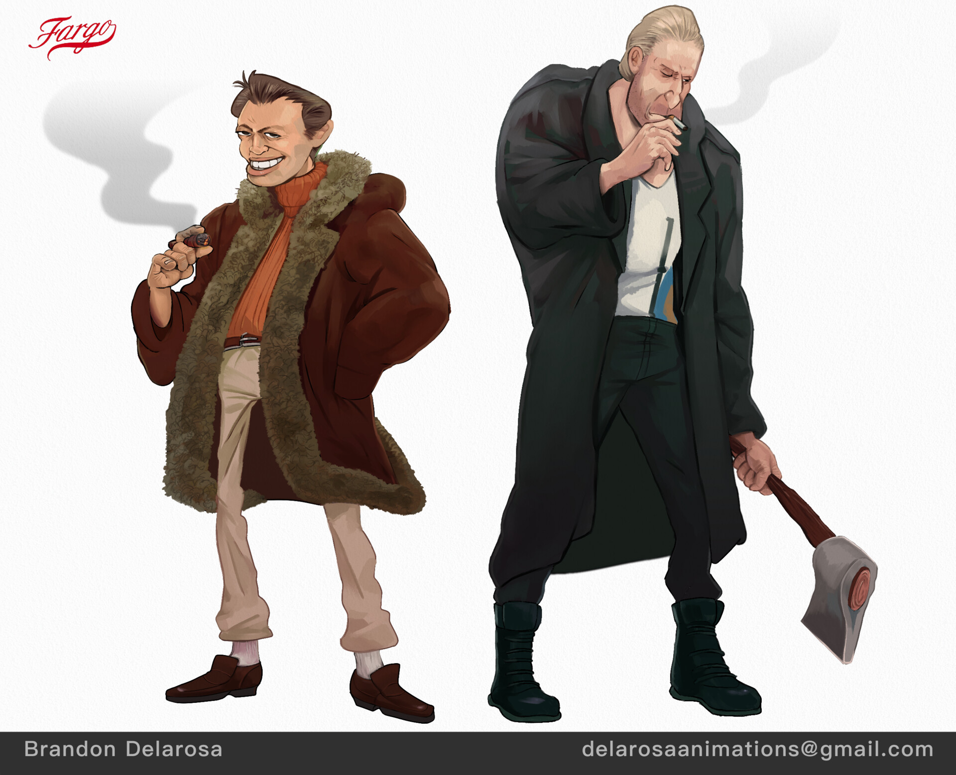 ArtStation - Carl and Gaear (Fargo)