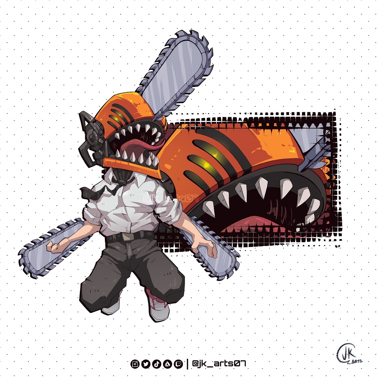 ArtStation - ChainSaw Man CHIBI
