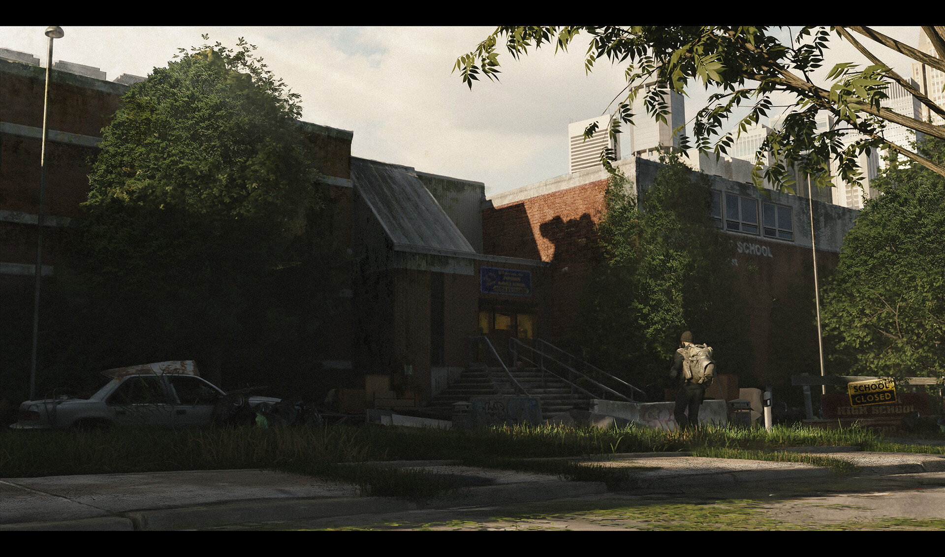 ArtStation - School closed
