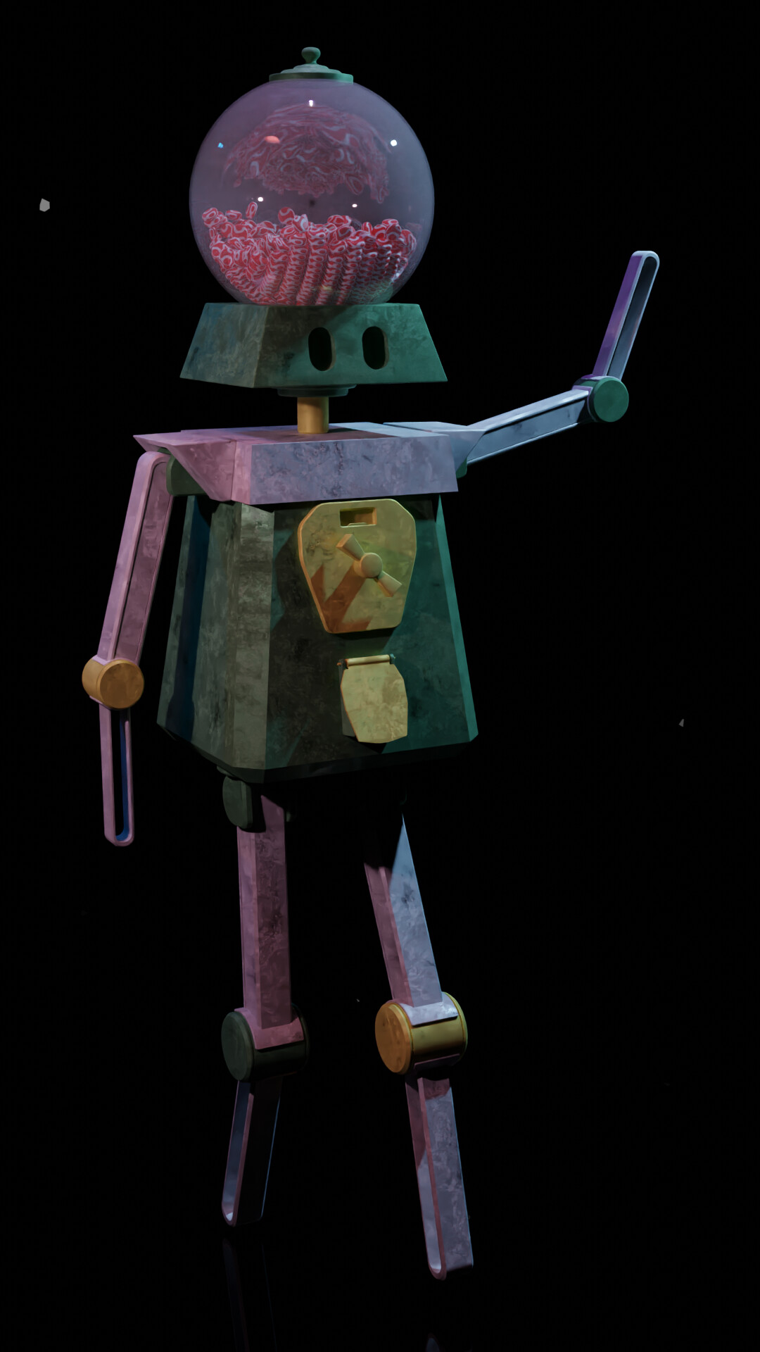 ArtStation - Robotic candy machine
