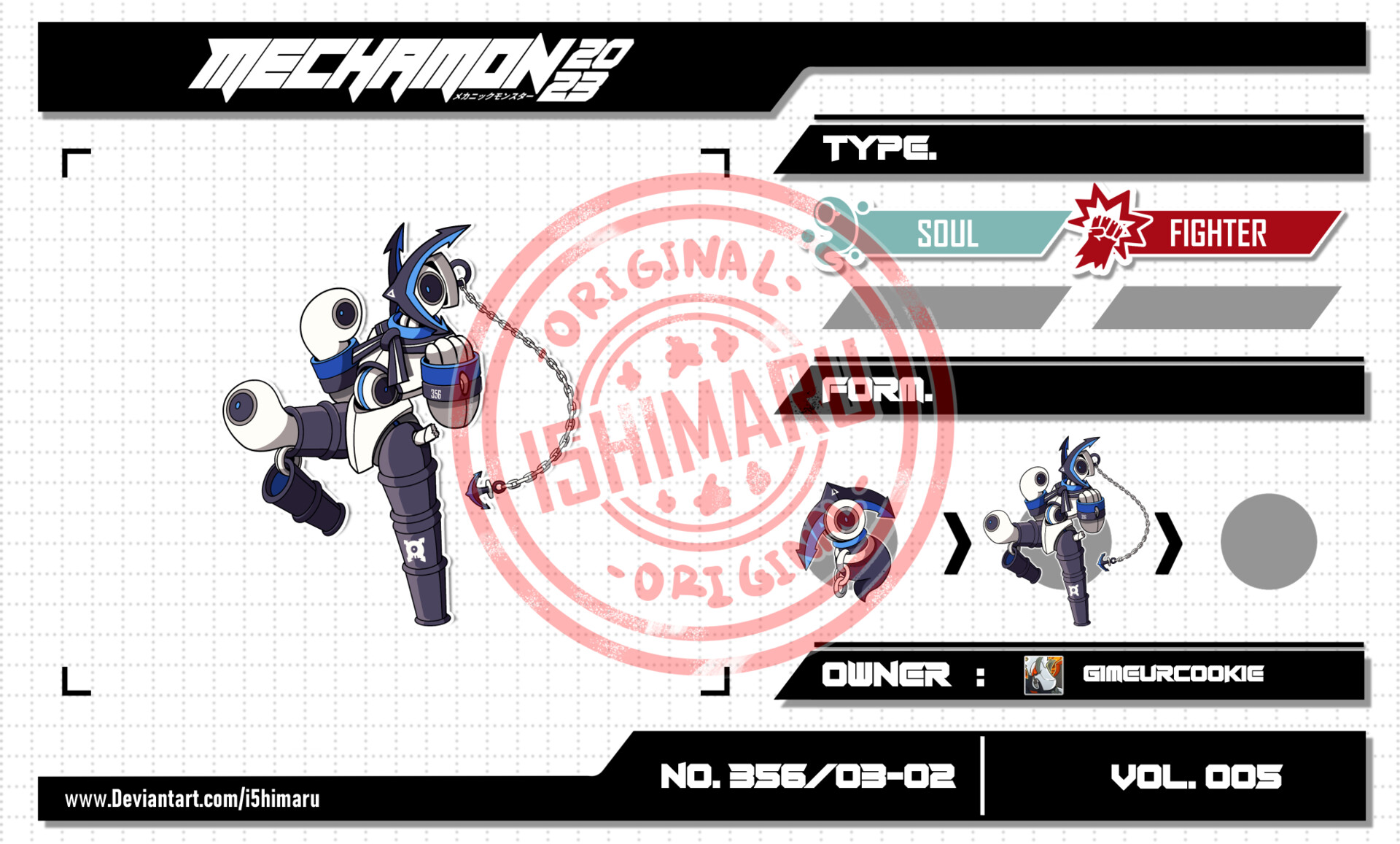ArtStation - Mechamon NO.356/03-02 | VOL.005