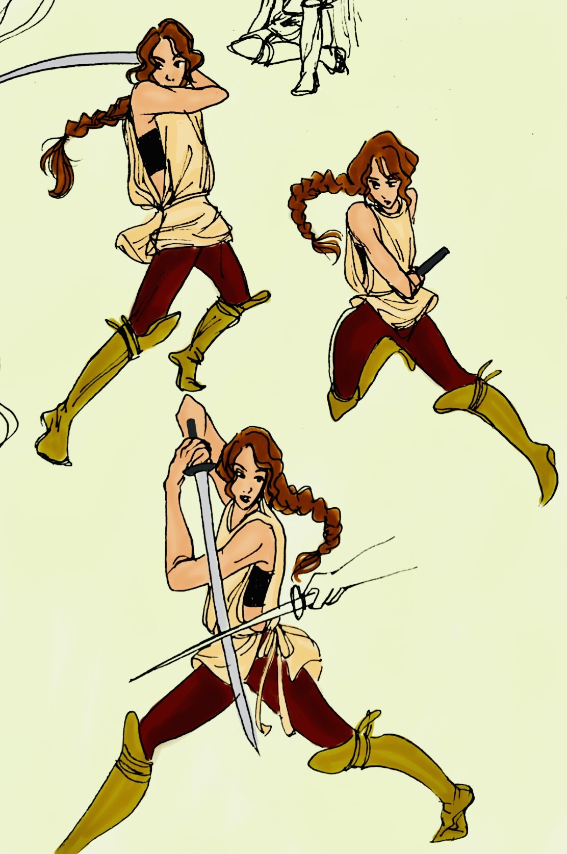 ArtStation - Mairin Action Shots