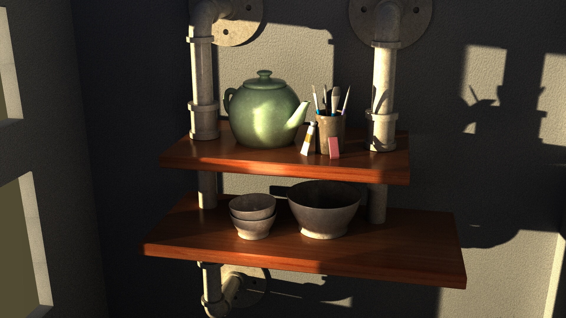 ArtStation - Shelved Interior