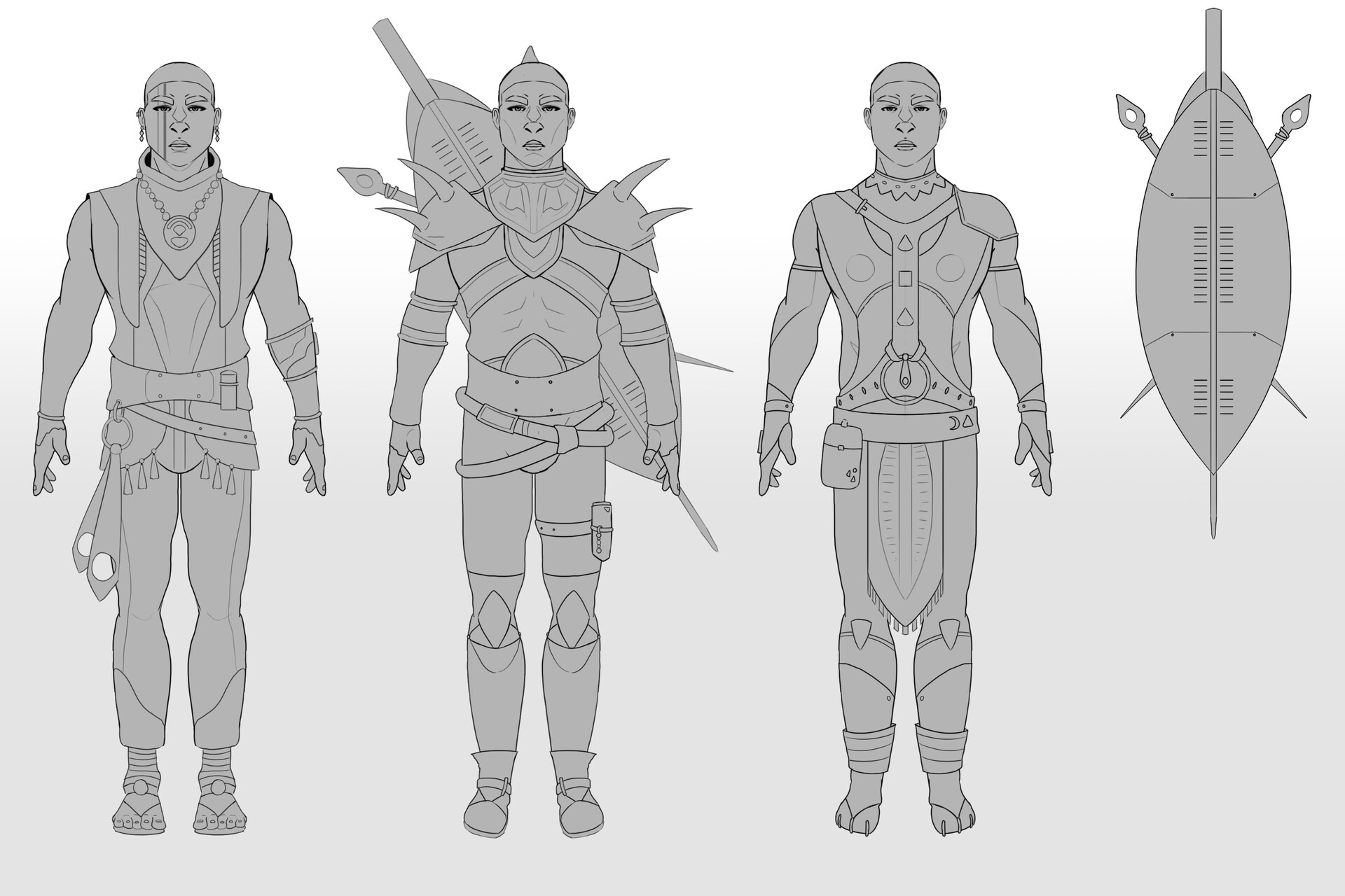 ArtStation - Game Character - Practice