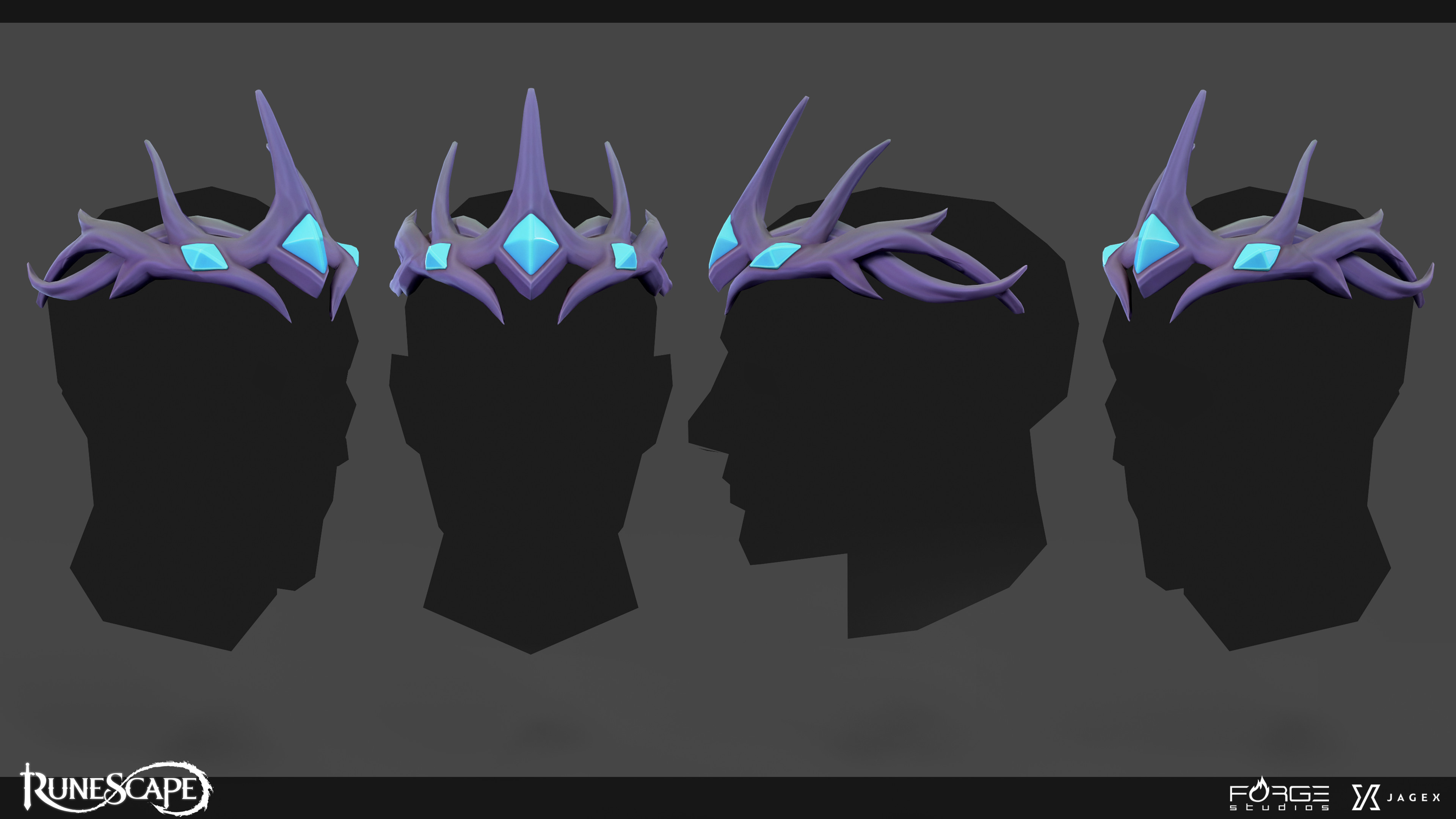 FORGE STUDIOS - Runescape - Snow Queen, Ice Mage & Glacor weapons